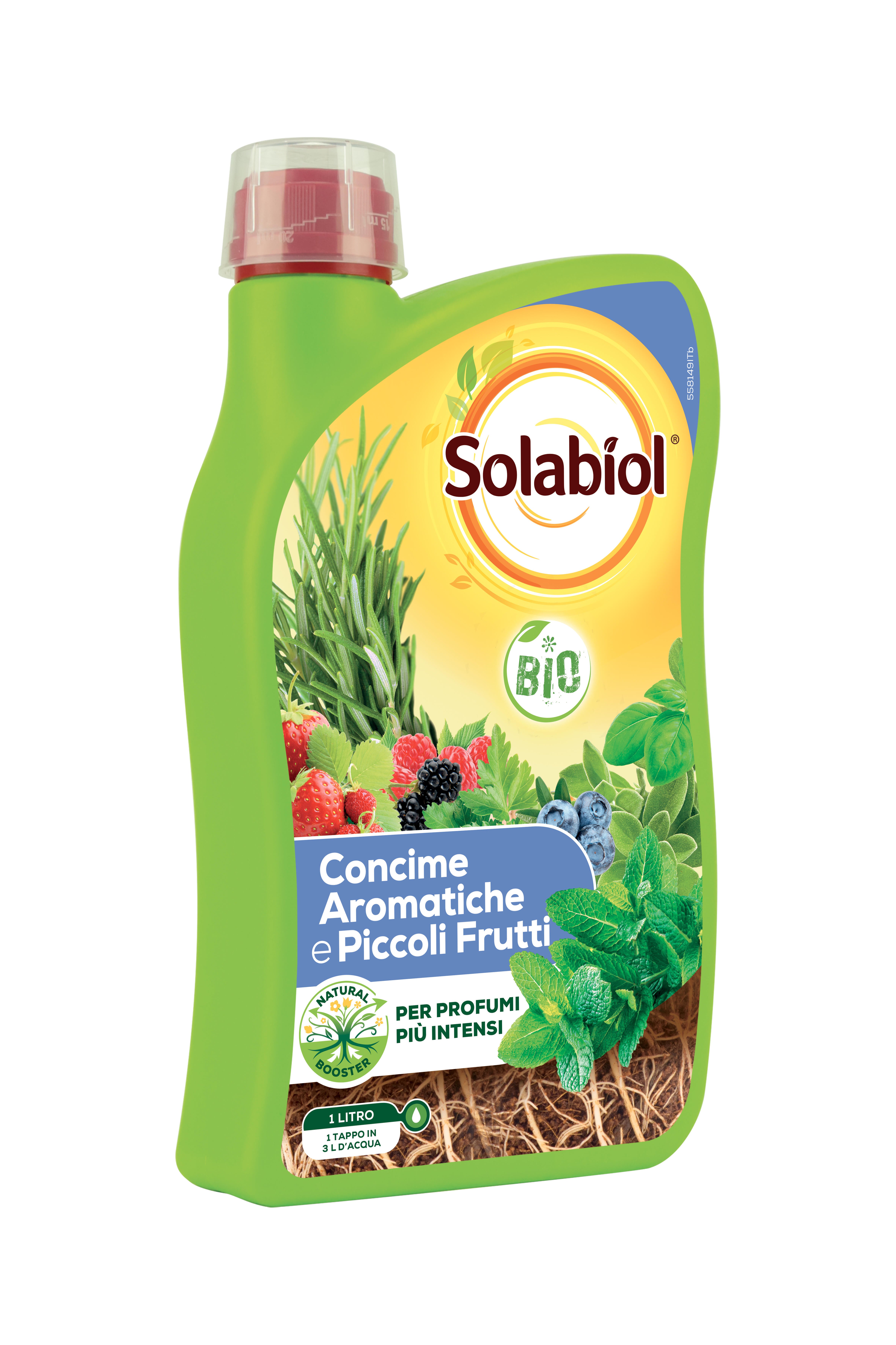 Concime SOLABIOL Bio piante aromatiche e piccoli frutti 1 L | Leroy Merlin