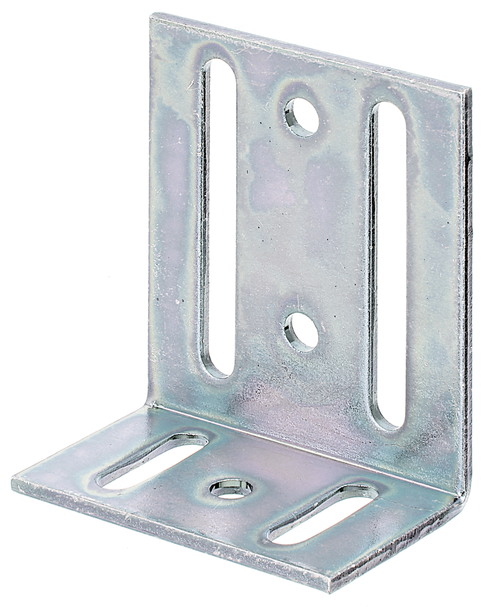 Equerre réglable acier galvanisé / galvanisé, L.40 x h.77 x l.65 mm ...