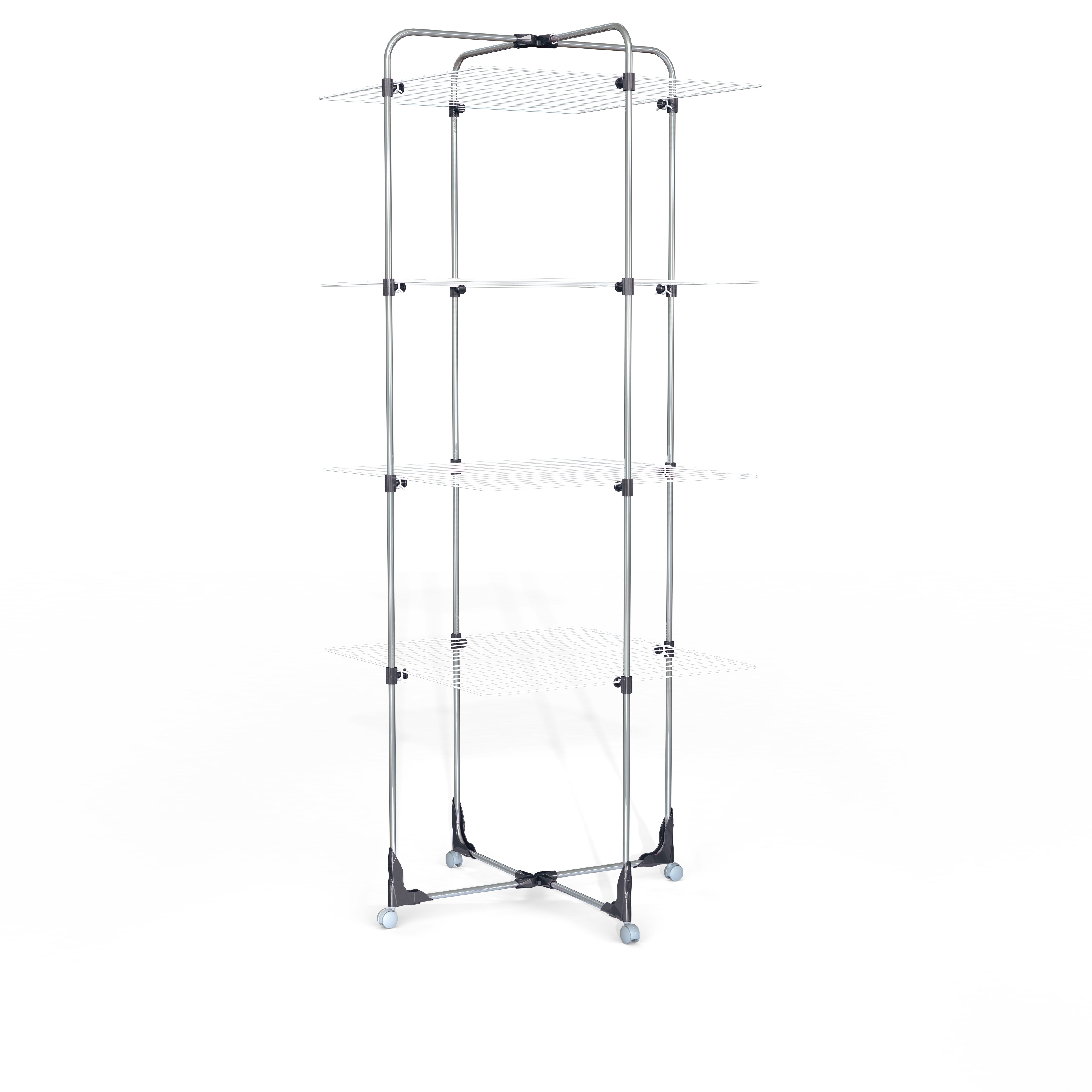 Etendoir à linge sur pieds45 m gris / argent TANCARVILLE | Leroy Merlin