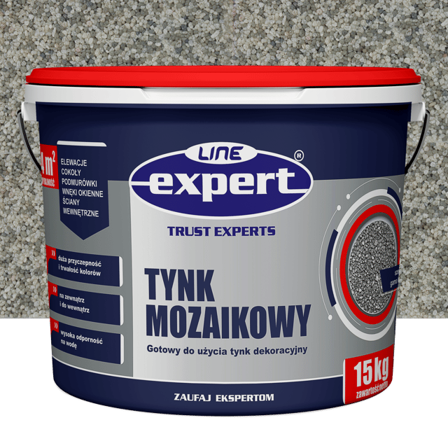 Tynki mozaikowe do elewacji i wnętrz