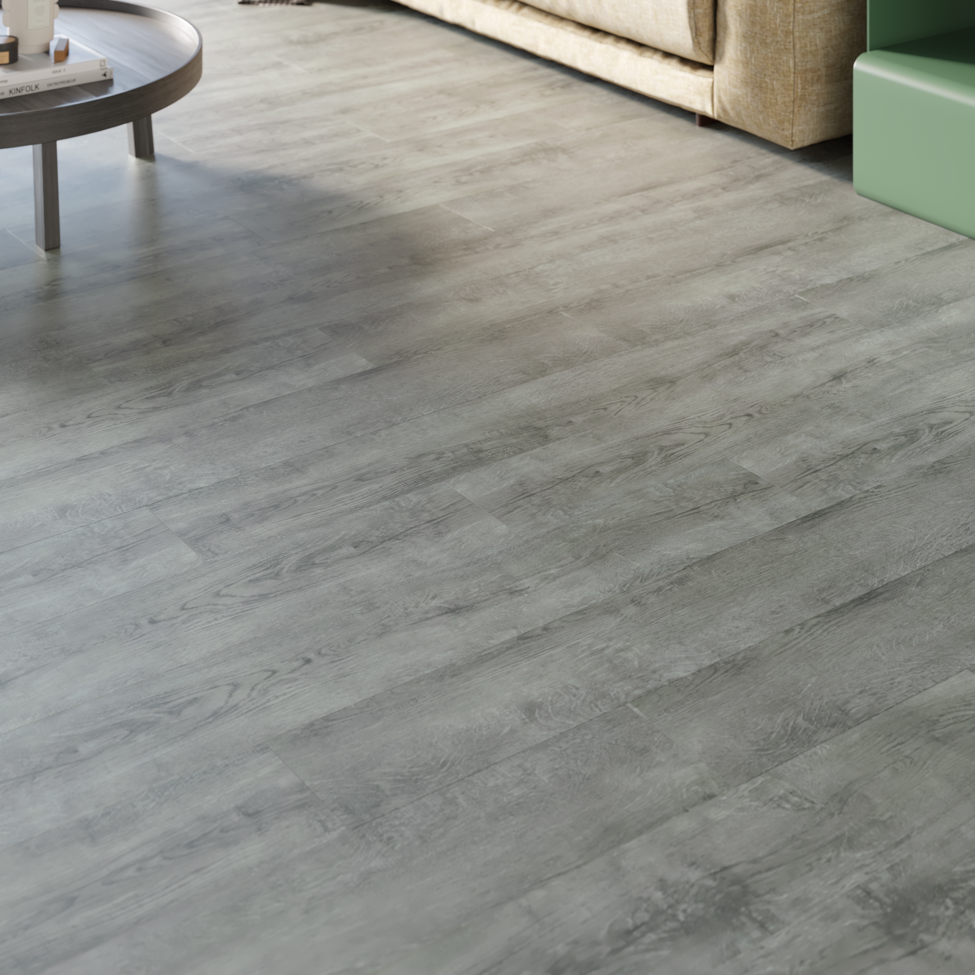 Lame PVC clipsable medio ARTENS Girraween bois gris | Leroy Merlin