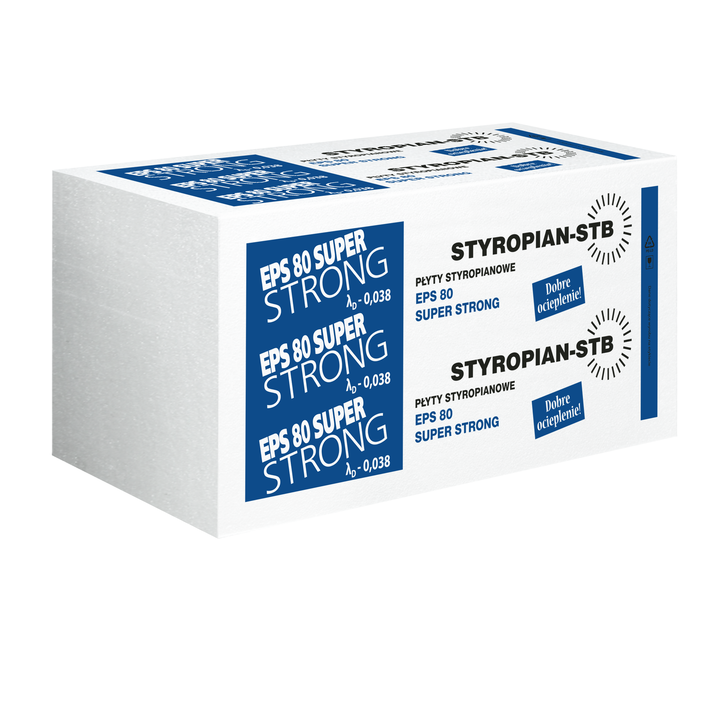 Styropian Podłoga EPS 038 50 mm Super Strong STB LDD 120 opakowań ...
