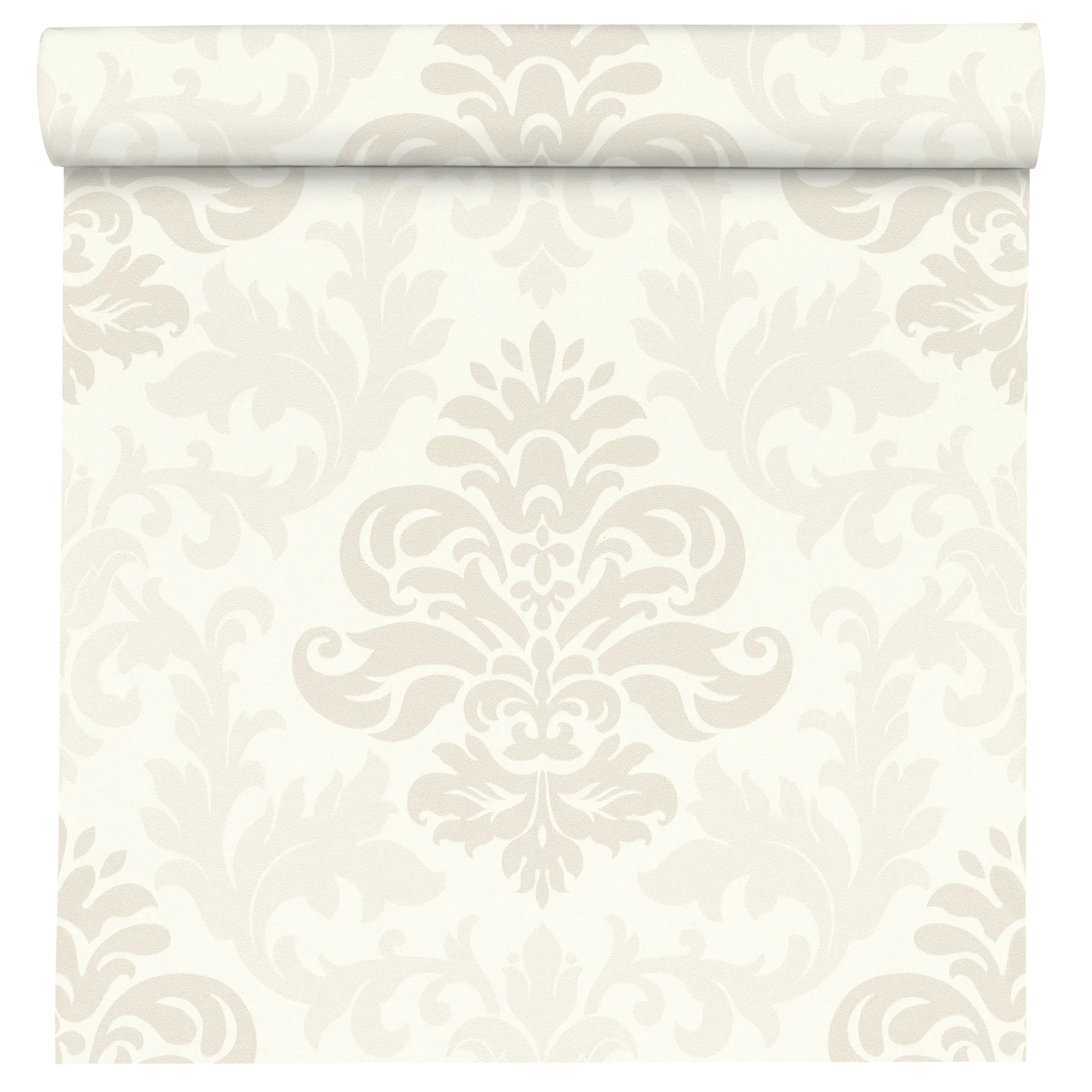 Tapeta Barok 278514 kremowa papierowa - Leroy Merlin