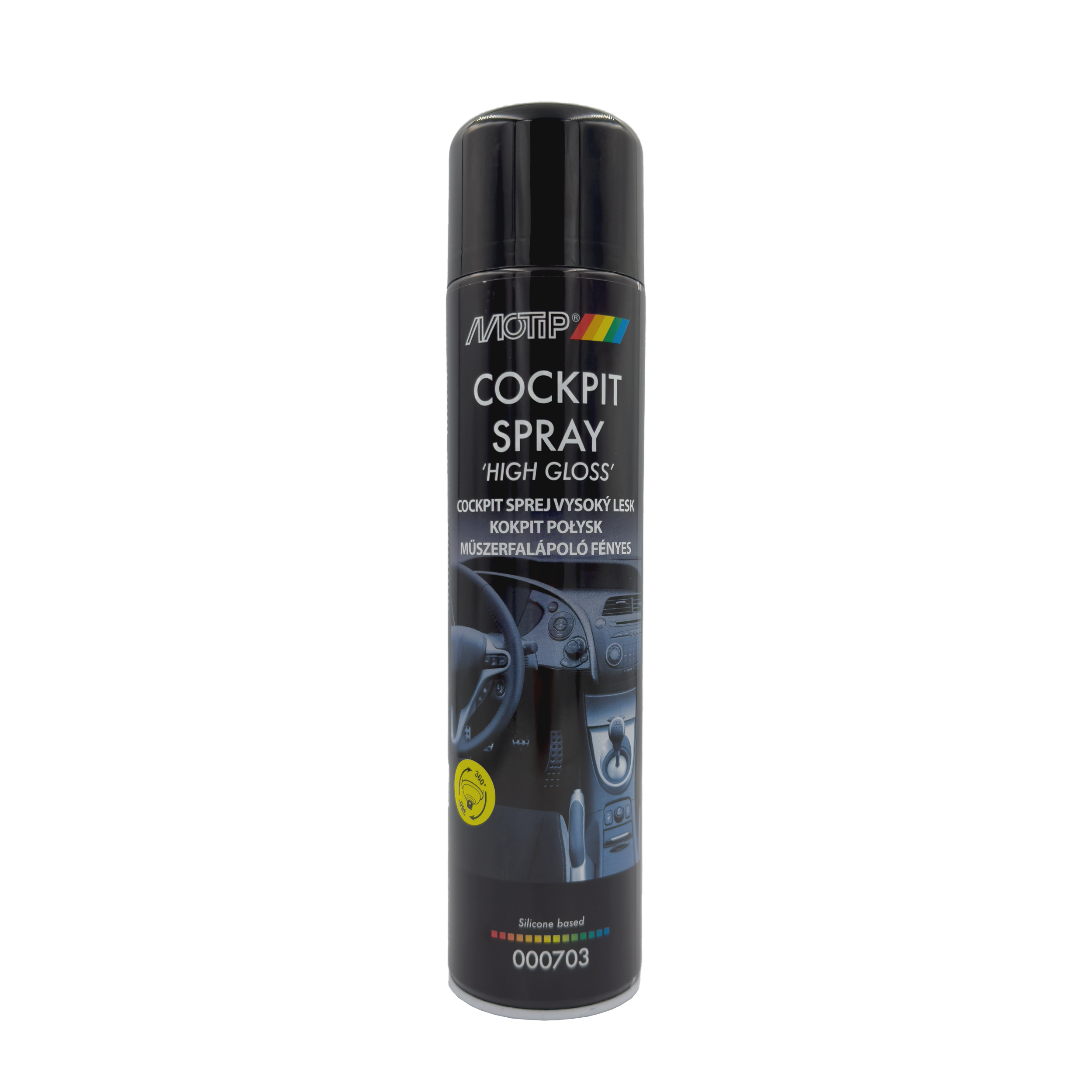 Środek do czyszczenia Cockpit spray 600 ml Motip - Leroy Merlin
