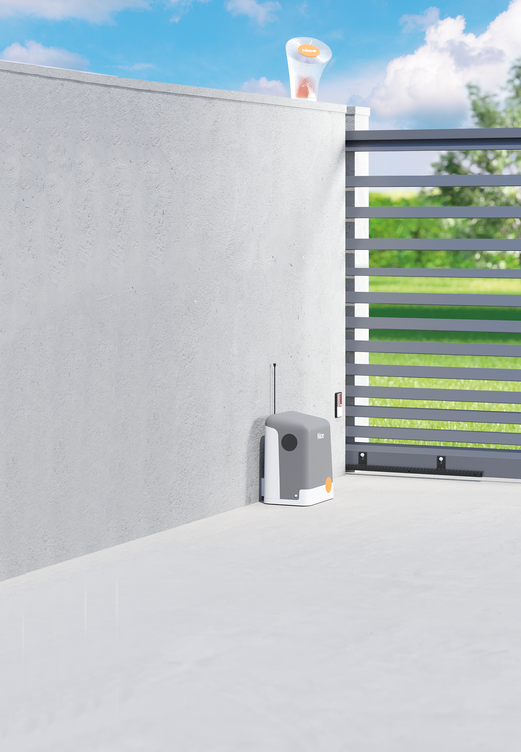 Napęd bramy przesuwnej FILO400 NICE HOME - Leroy Merlin