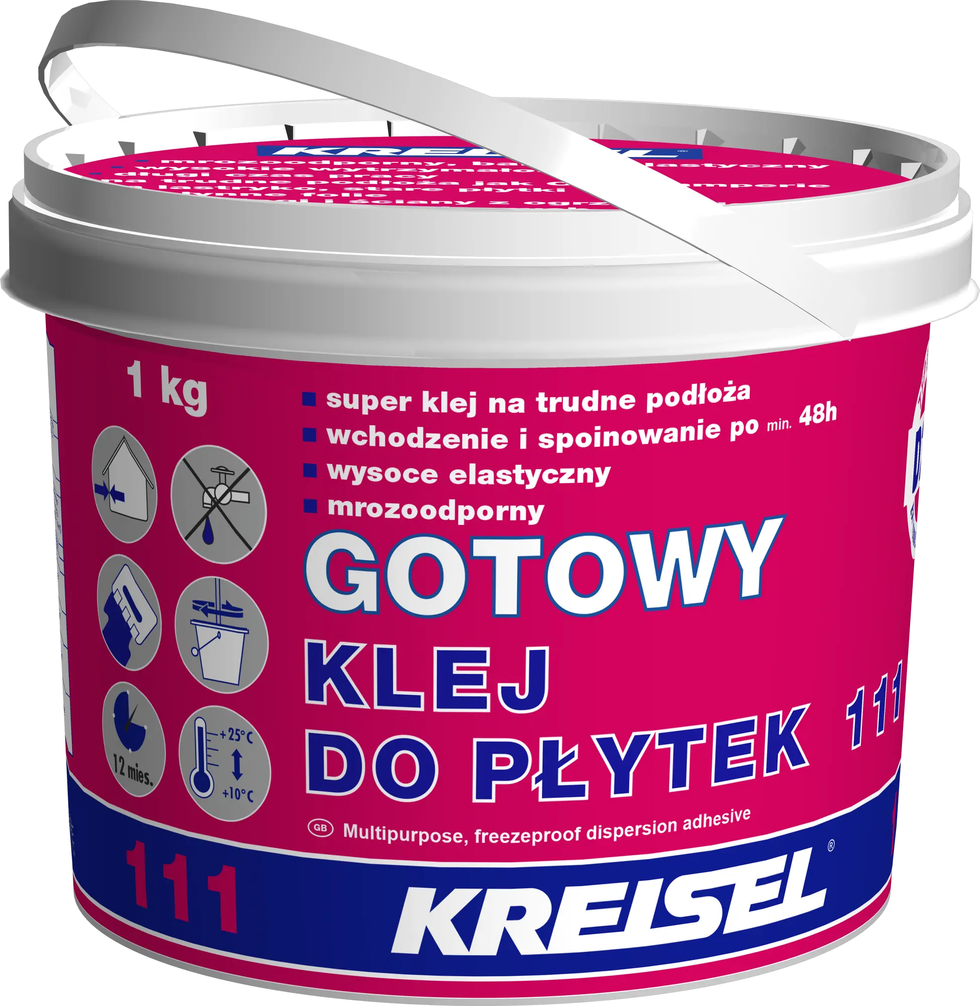 Gotowy klej do płytek 111 1 kg Kreisel - Leroy Merlin