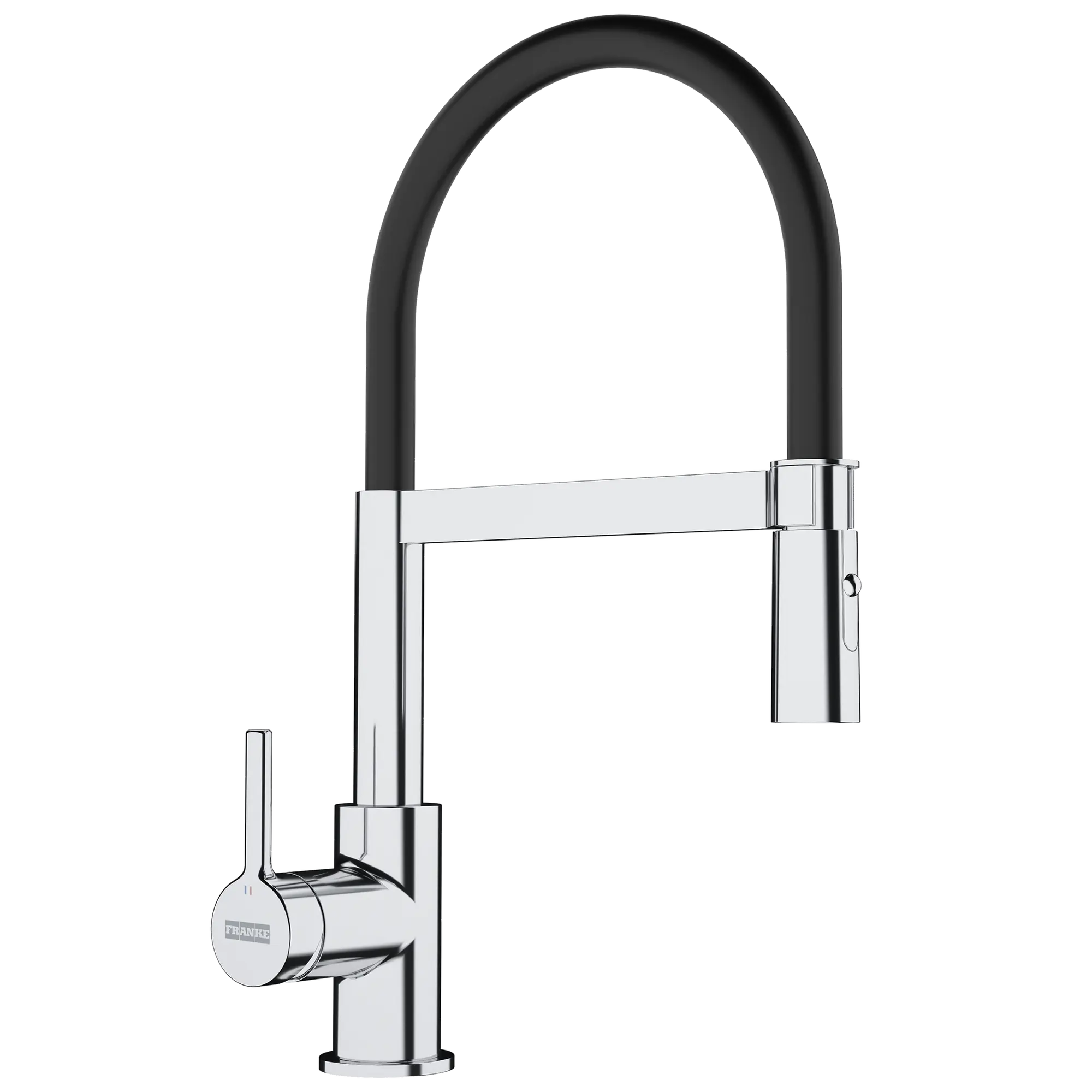 Bateria kuchenna z ruchomą wylewką U 41 cm Lina 2FUN Czarna Franke ...