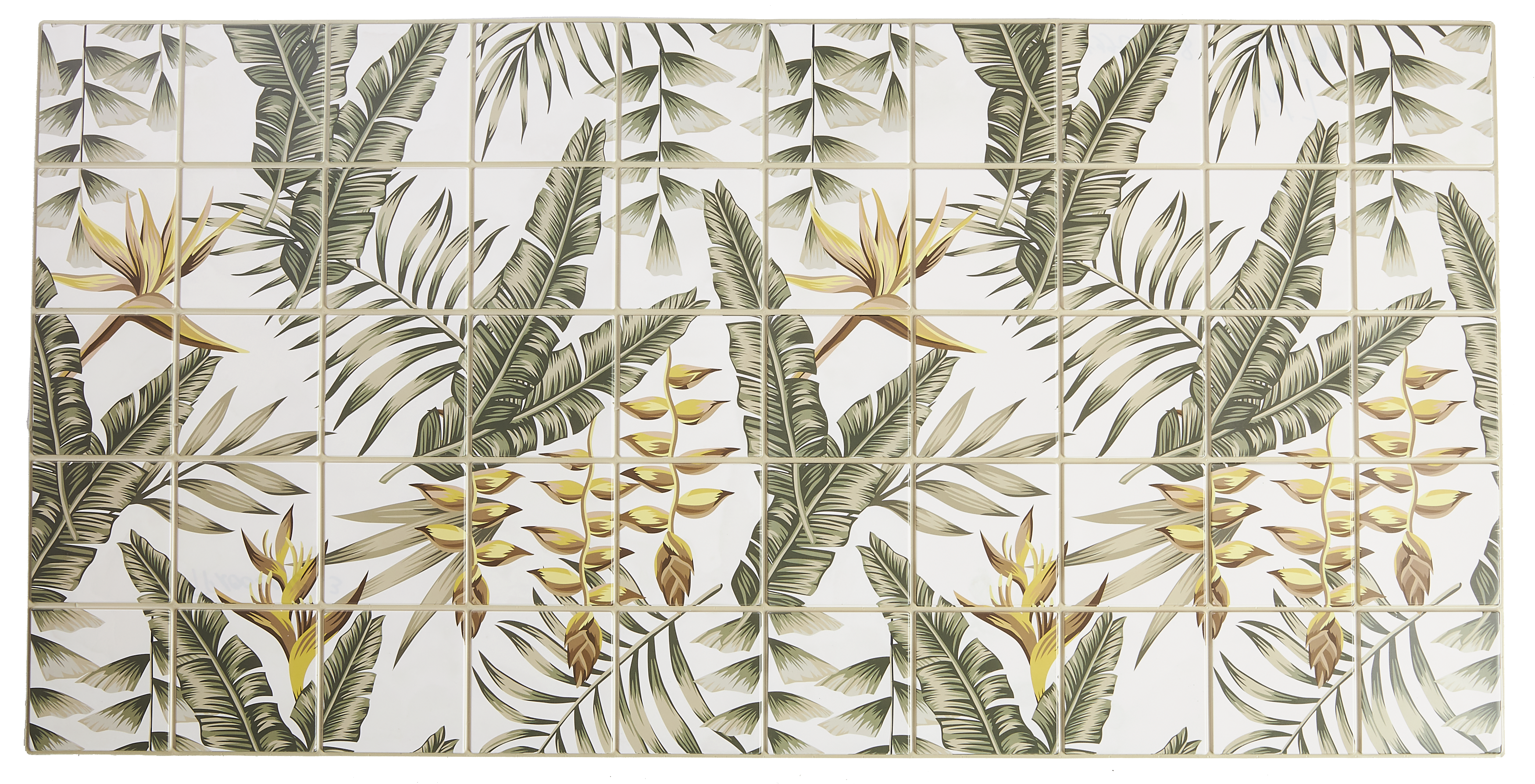 Panele lamele ścienne PCV dekoracyjne do kuchni Tropical Grace - Leroy ...