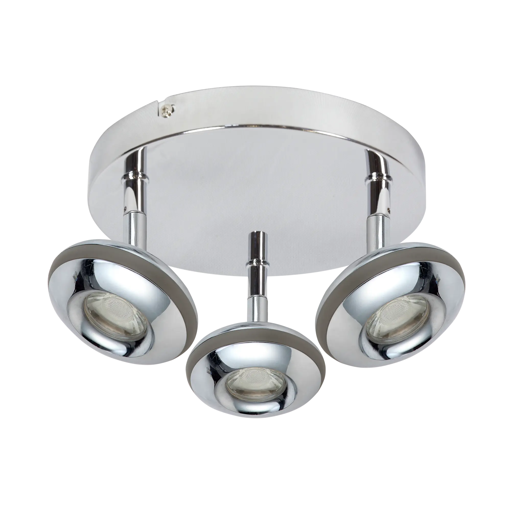 Listwa reflektorowa Skipper srebrna 2 x LED Candellux - Leroy Merlin