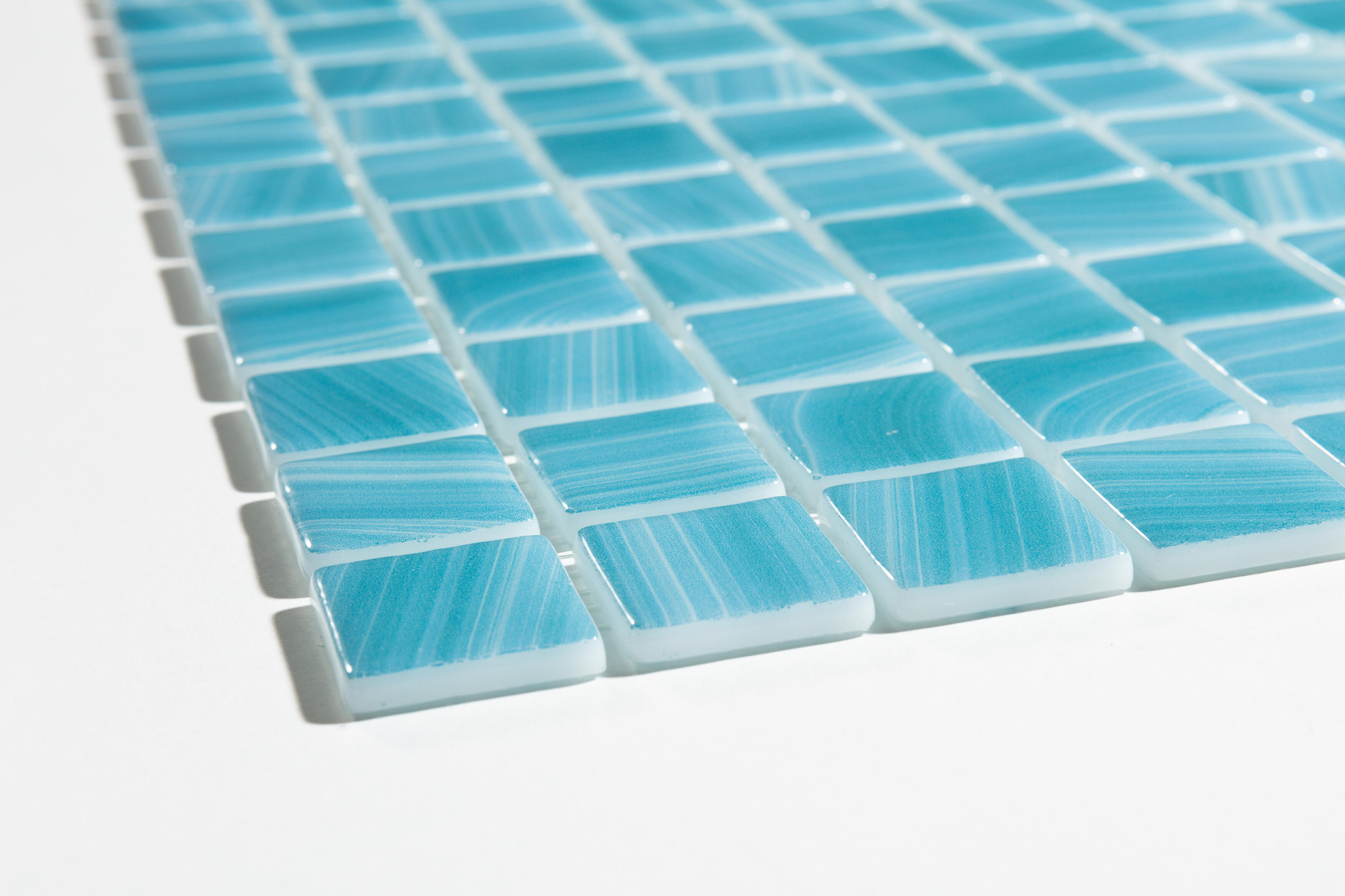 Gresite Stone brillante 31.5x9.5 cm azul | Leroy Merlin