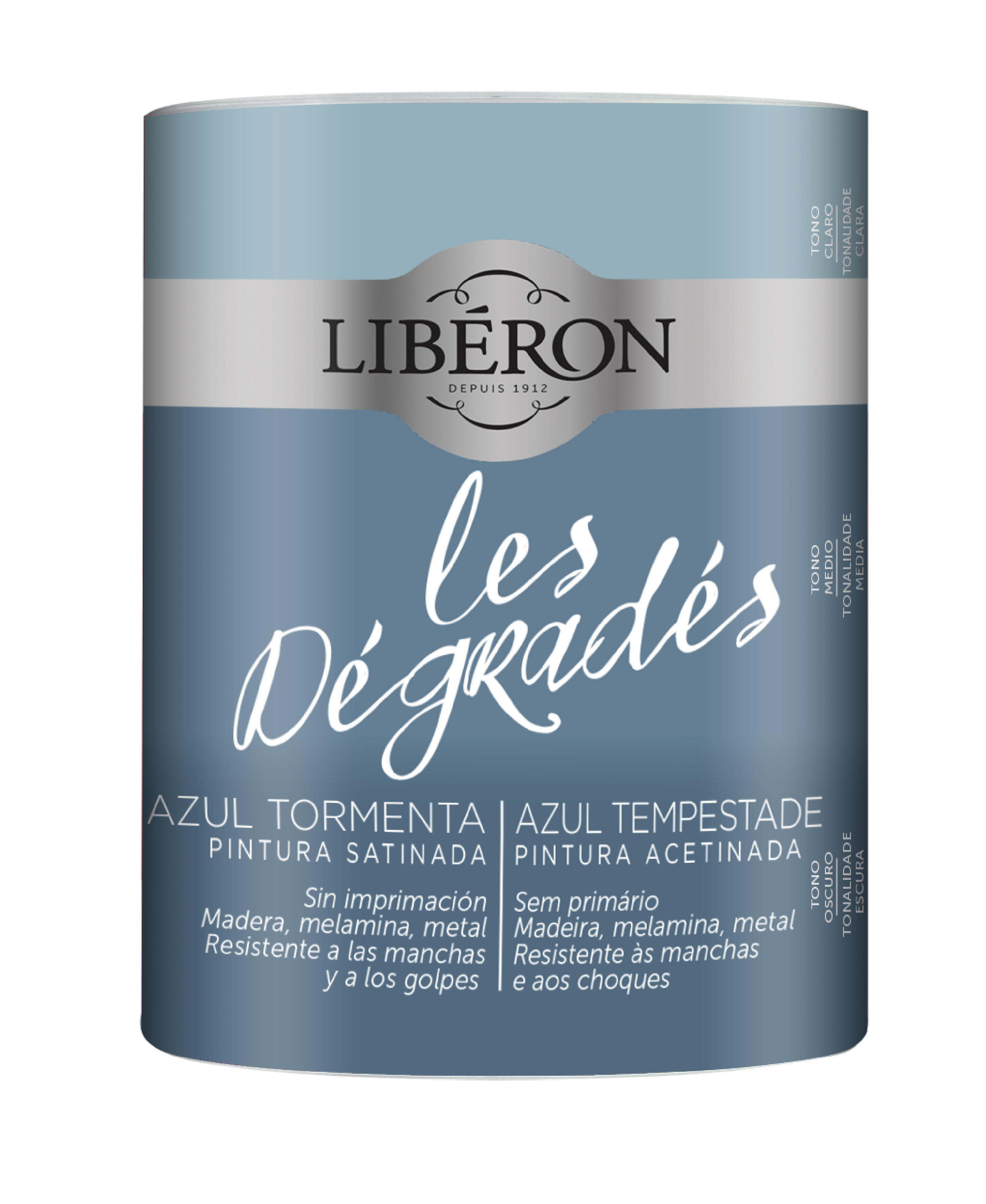 Les dégradés LIBERON 600ml azul tormenta | Leroy Merlin