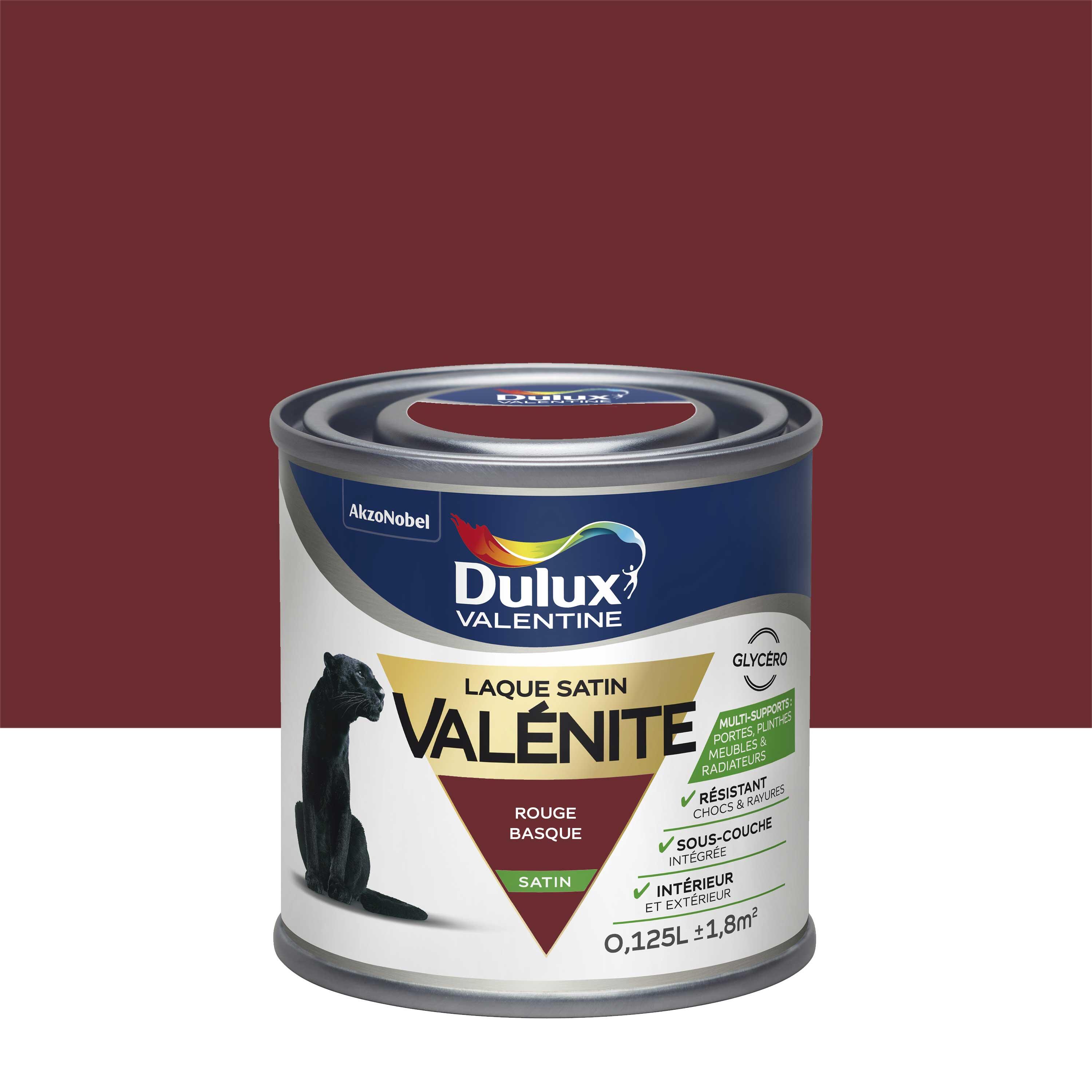 Peinture boiserie, radiateur rouge basque satin DULUX VALENTINE ...
