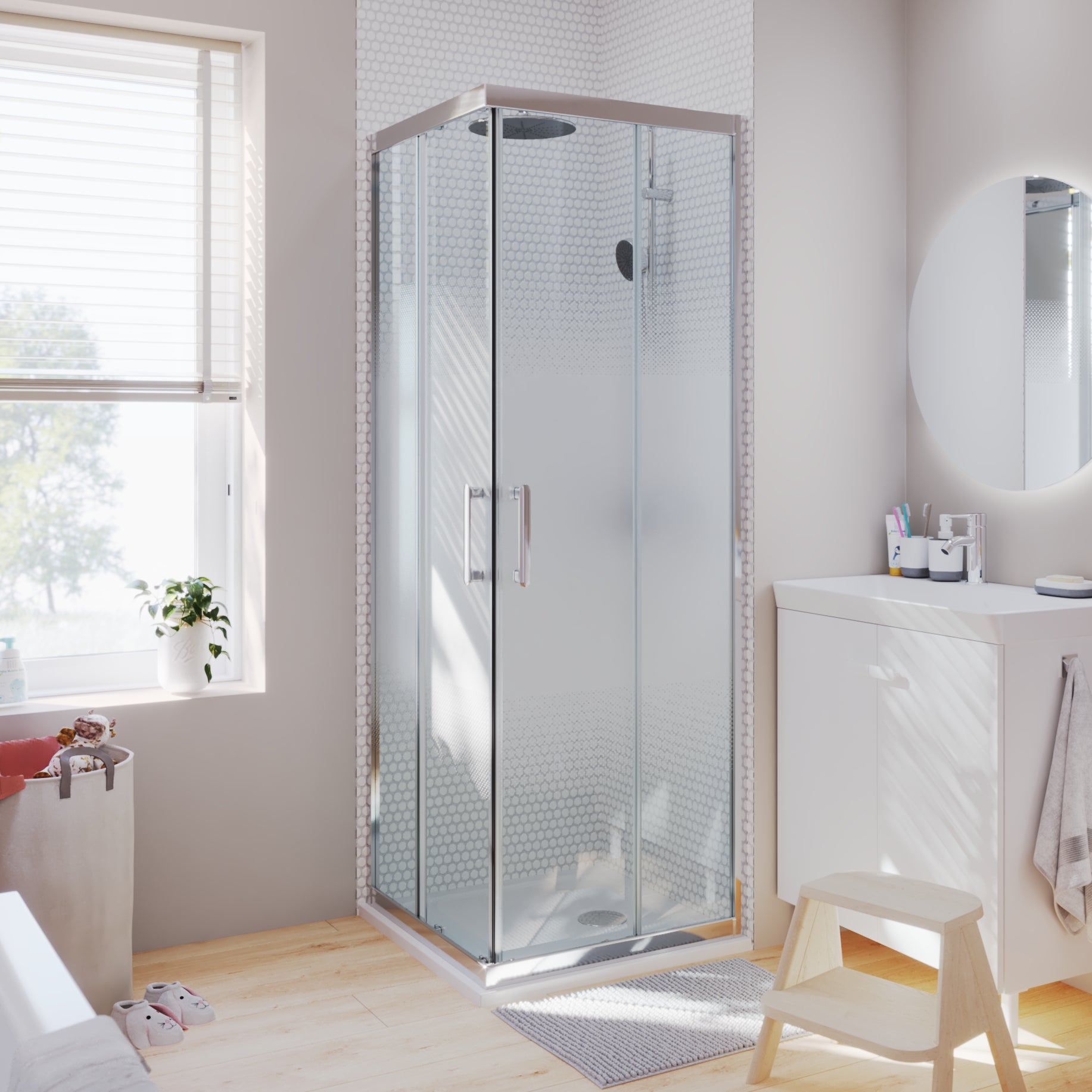 Mampara serie Easy Sensea: máxima comodidad para tu baño