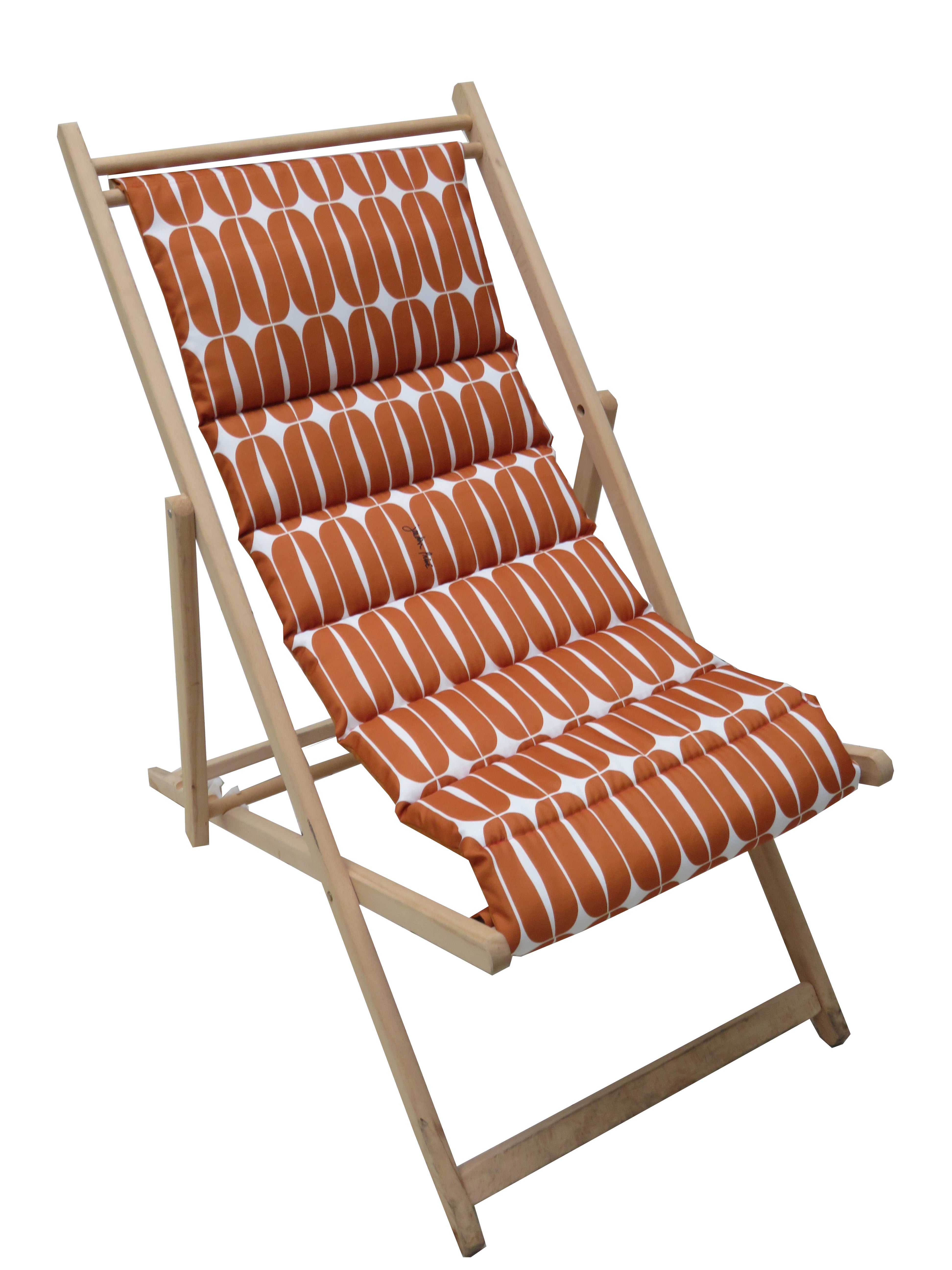 Chilienne matelassée vibration ocre rouge | Leroy Merlin