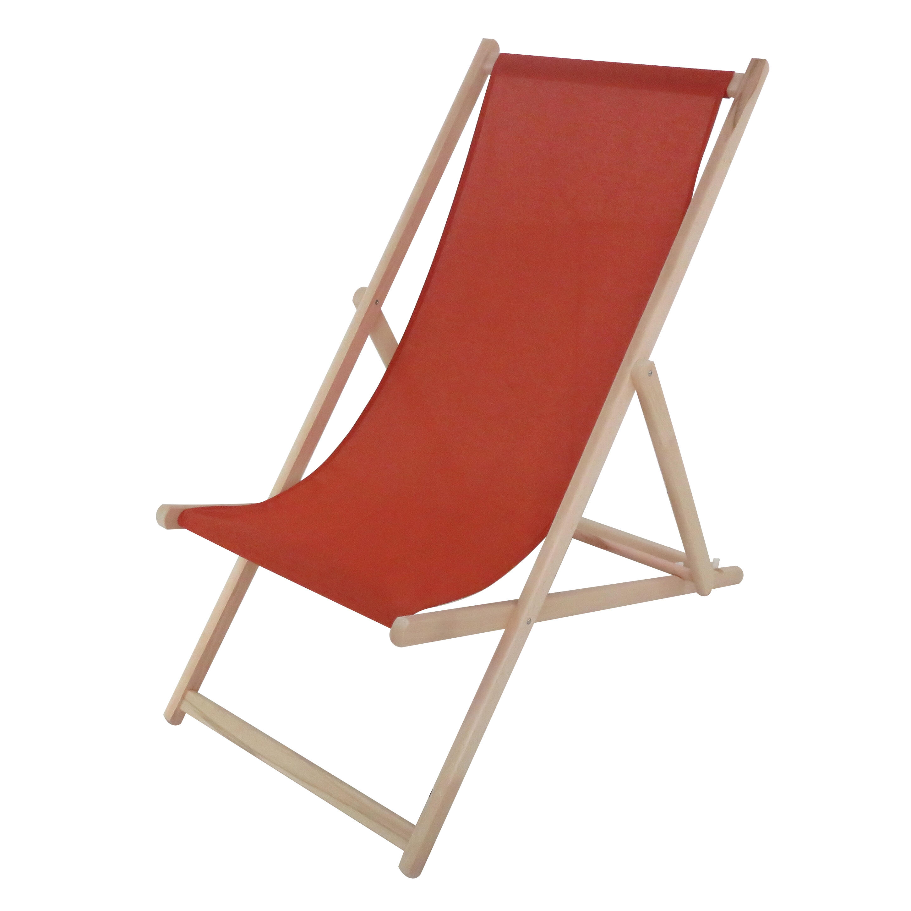 Chilienne en hêtre JARDIN PRIVE rouge | Leroy Merlin