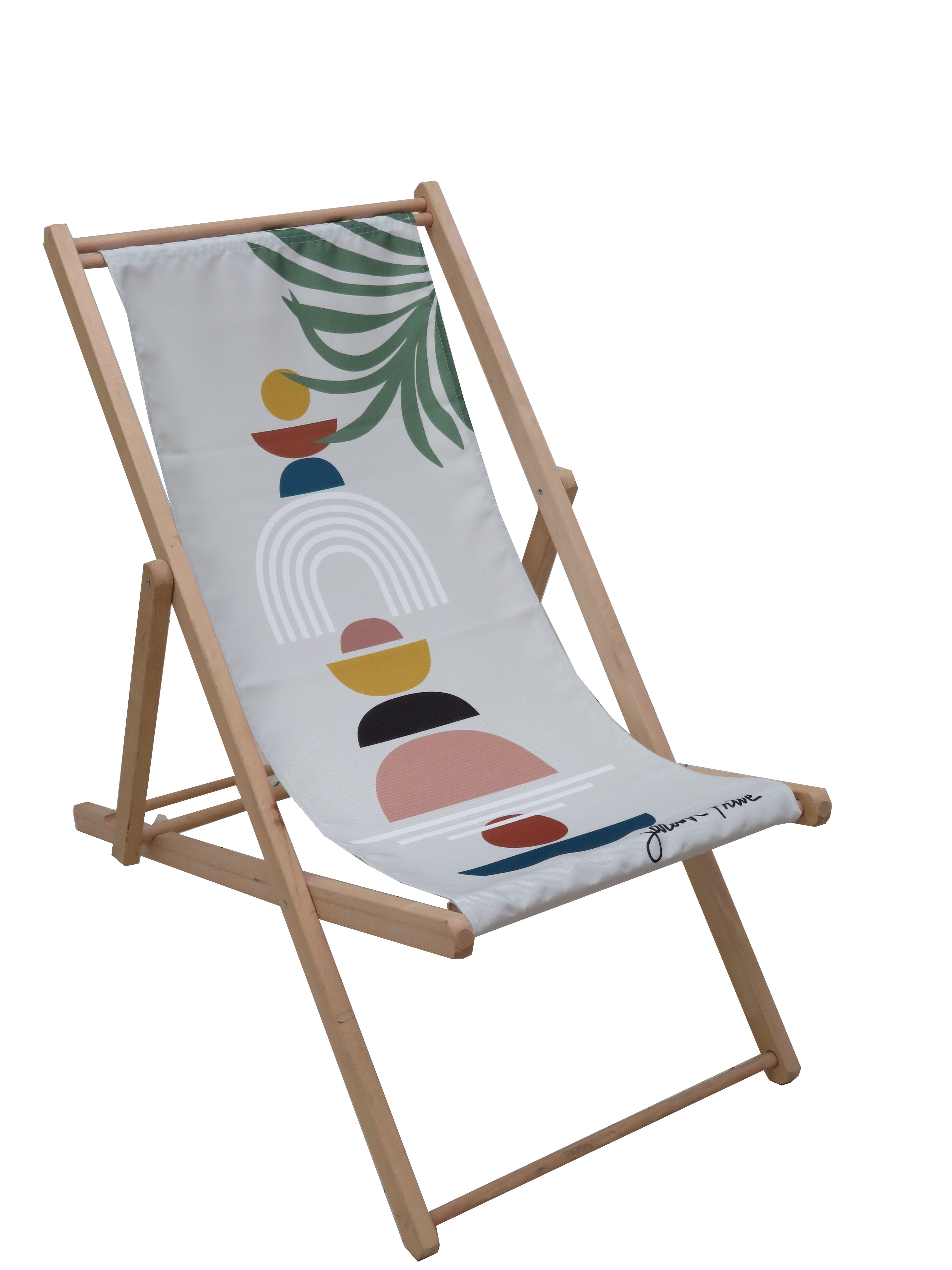 Chilienne en hêtre JARDIN PRIVE beige | Leroy Merlin
