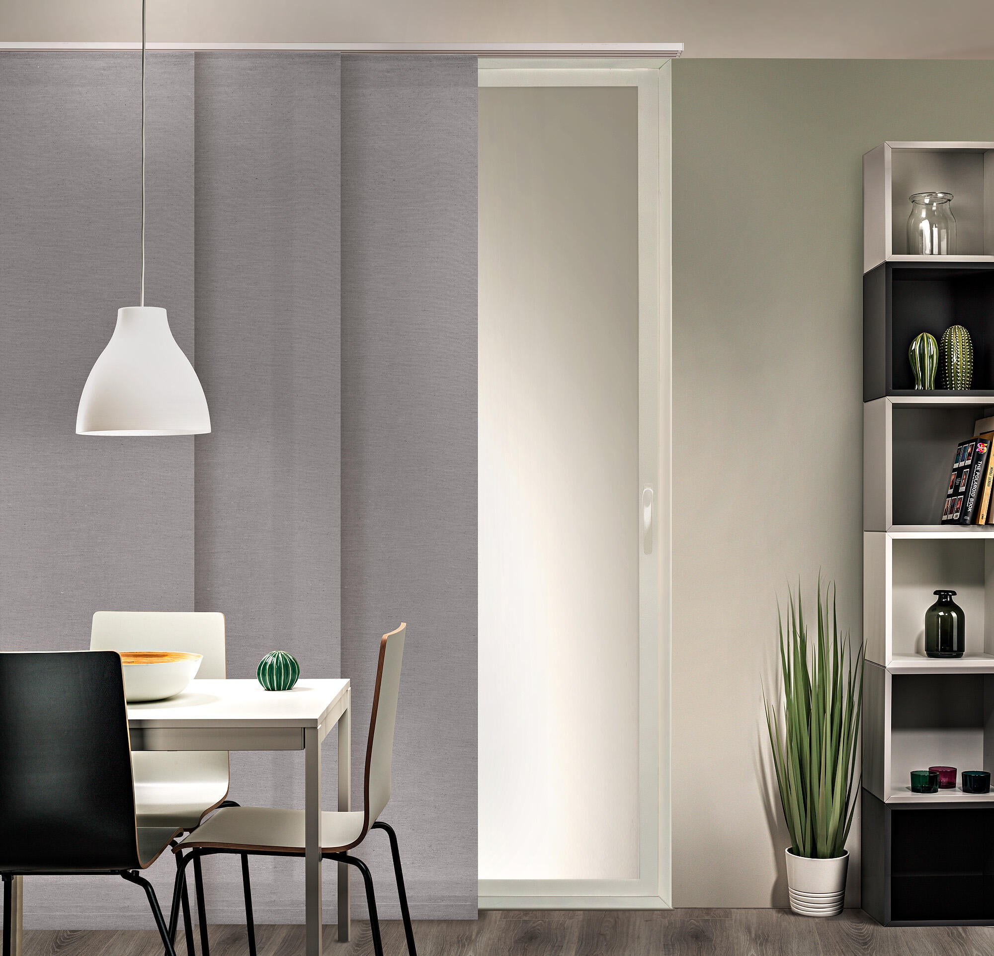 Panel japonés Screen lino gris 50 x 270 cm | Leroy Merlin