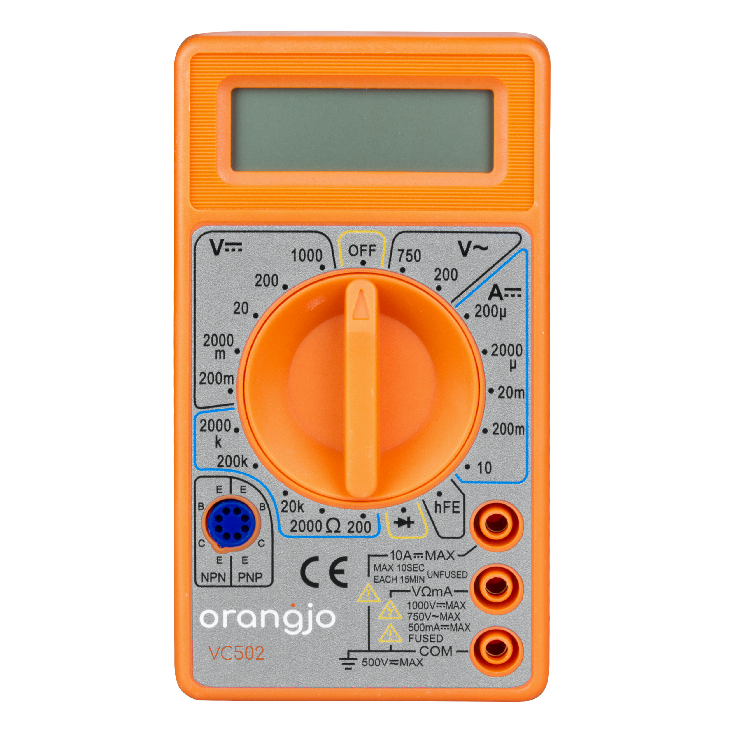 Miernik multimetr uniwersalny cyfrowy VC502 Electromalt - Leroy Merlin