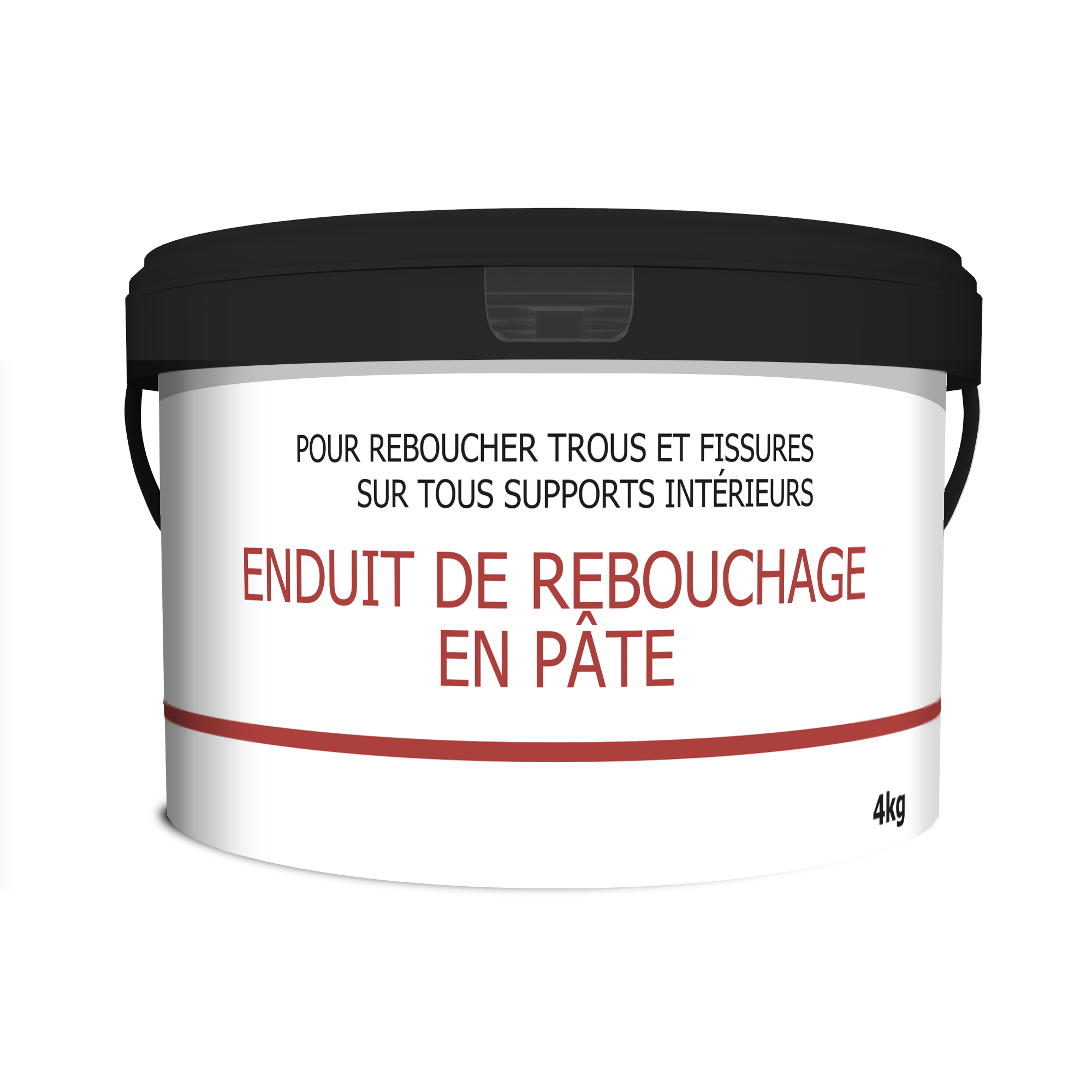 Enduit de rebouchage en pâte Prêt à l'emploi blanc 4 kg | Leroy Merlin