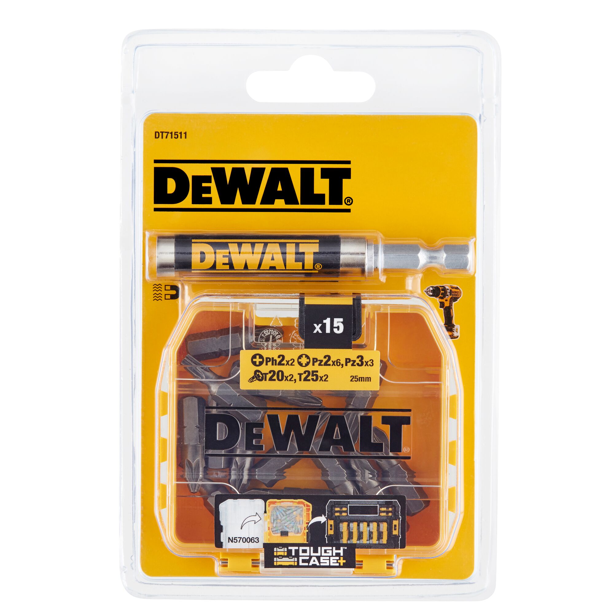 Coffret vissage 16 pièces DT71511-QZ DEWALT | Leroy Merlin