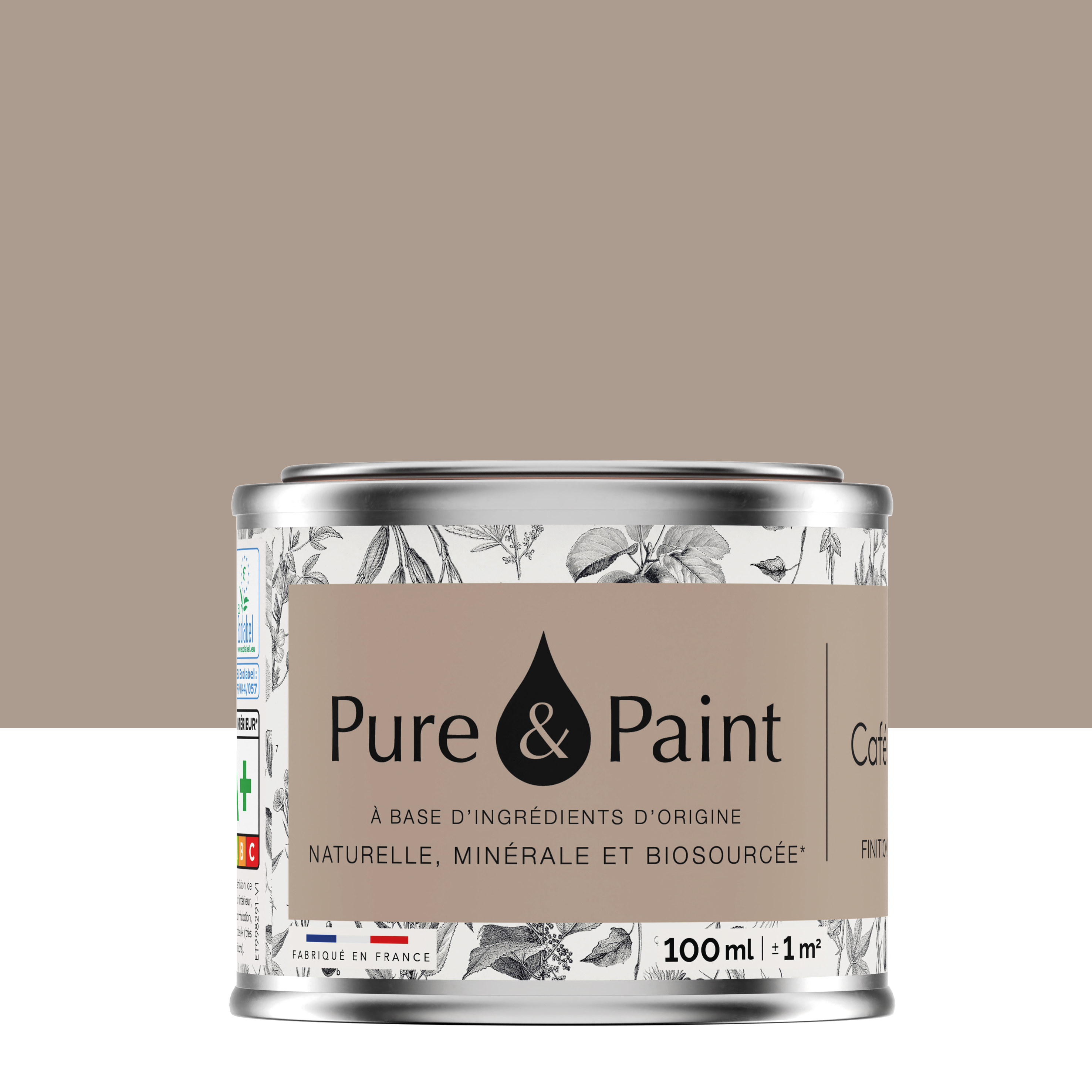 Peinture mur, boiserie café latte velours PURE & PAINT , 0.1L | Leroy ...