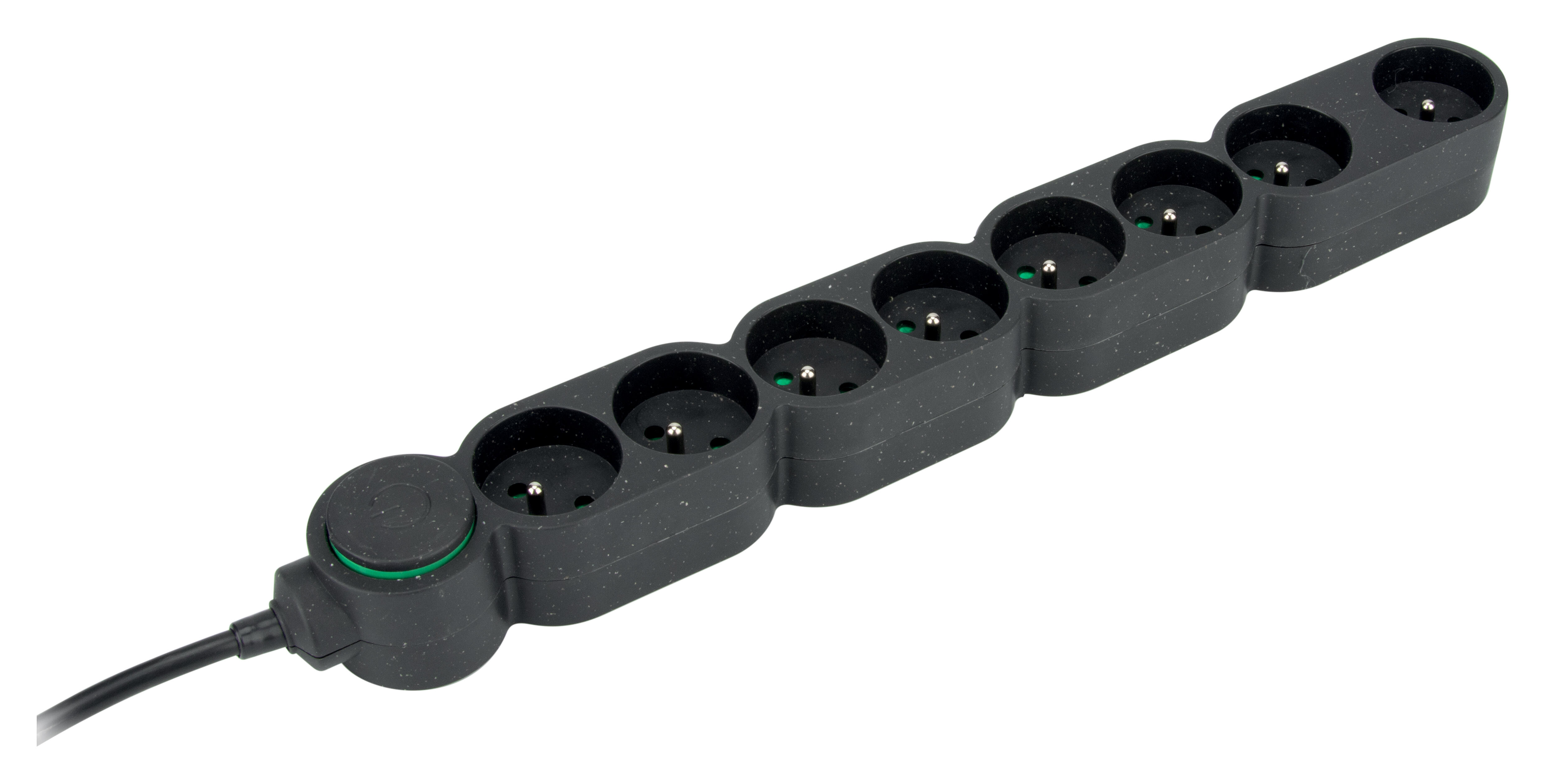 Multiprise, 8 prises noir Home ZENITECH | Leroy Merlin