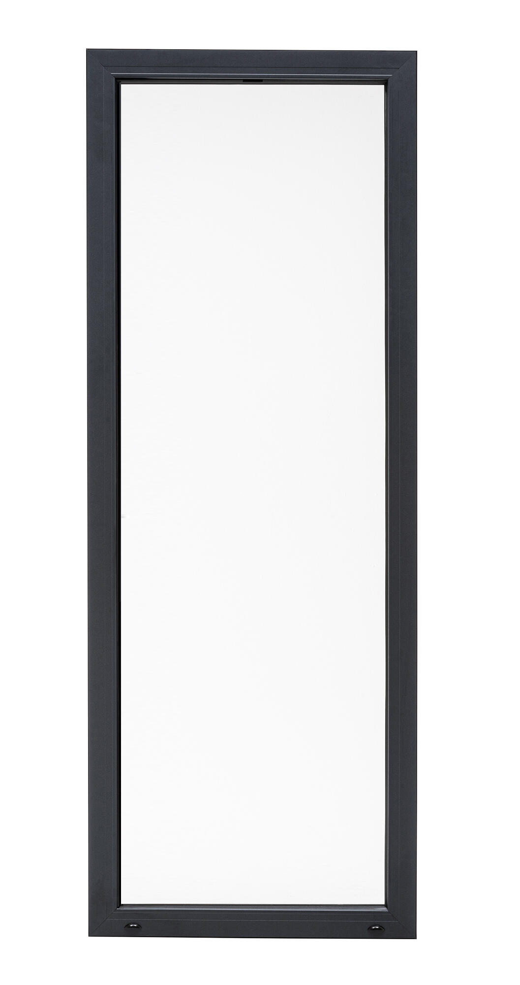 Fenêtre fixe alu verticale Essentiel H.215xl.60 gris anthracite | Leroy ...