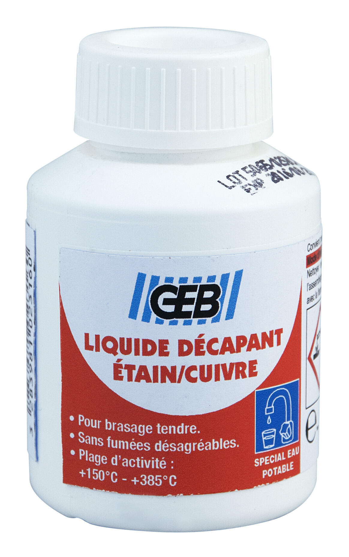 Liquide décapant étain / cuivre, 50 ml, GEB | Leroy Merlin
