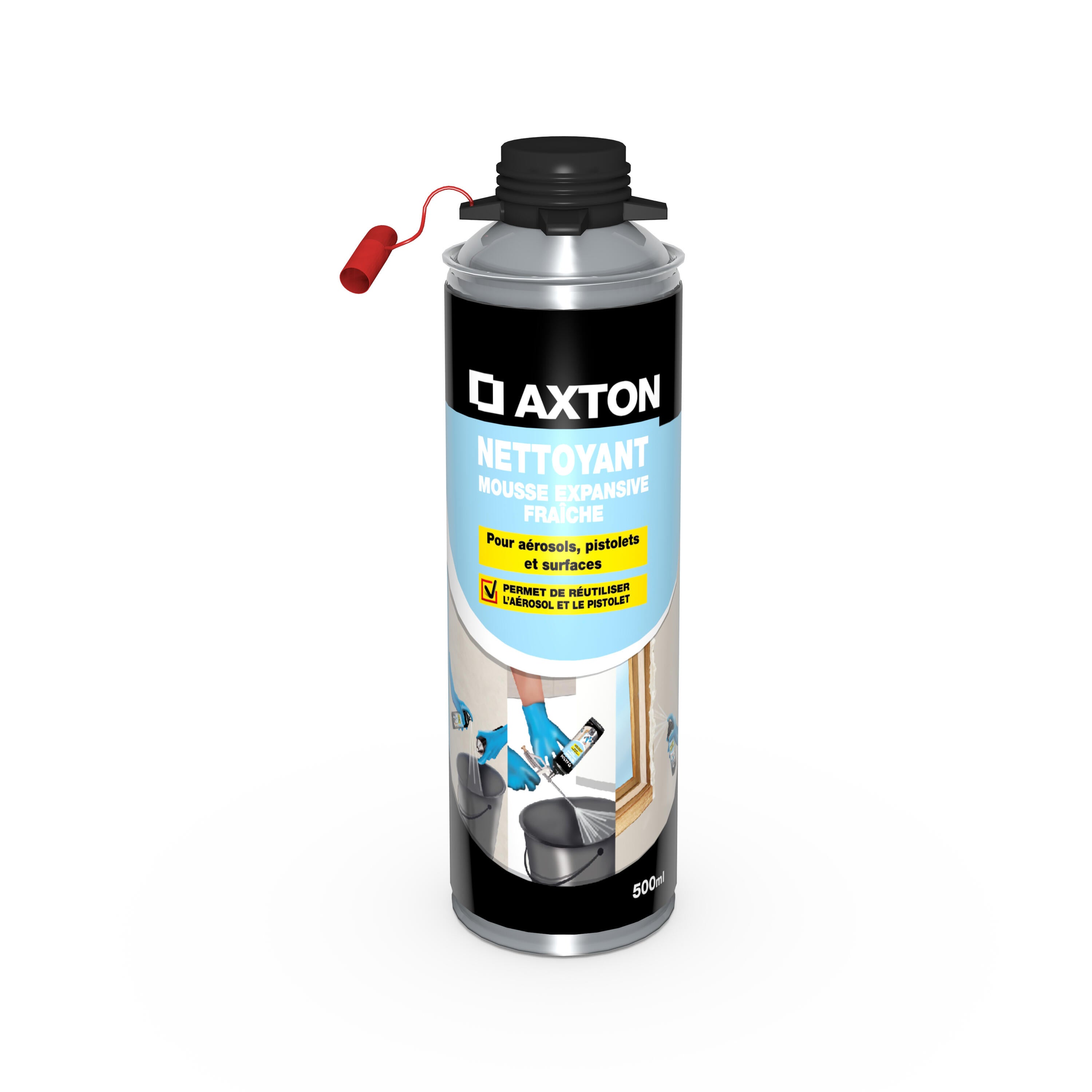 Nettoyant pour mousse expansive AXTON | Leroy Merlin