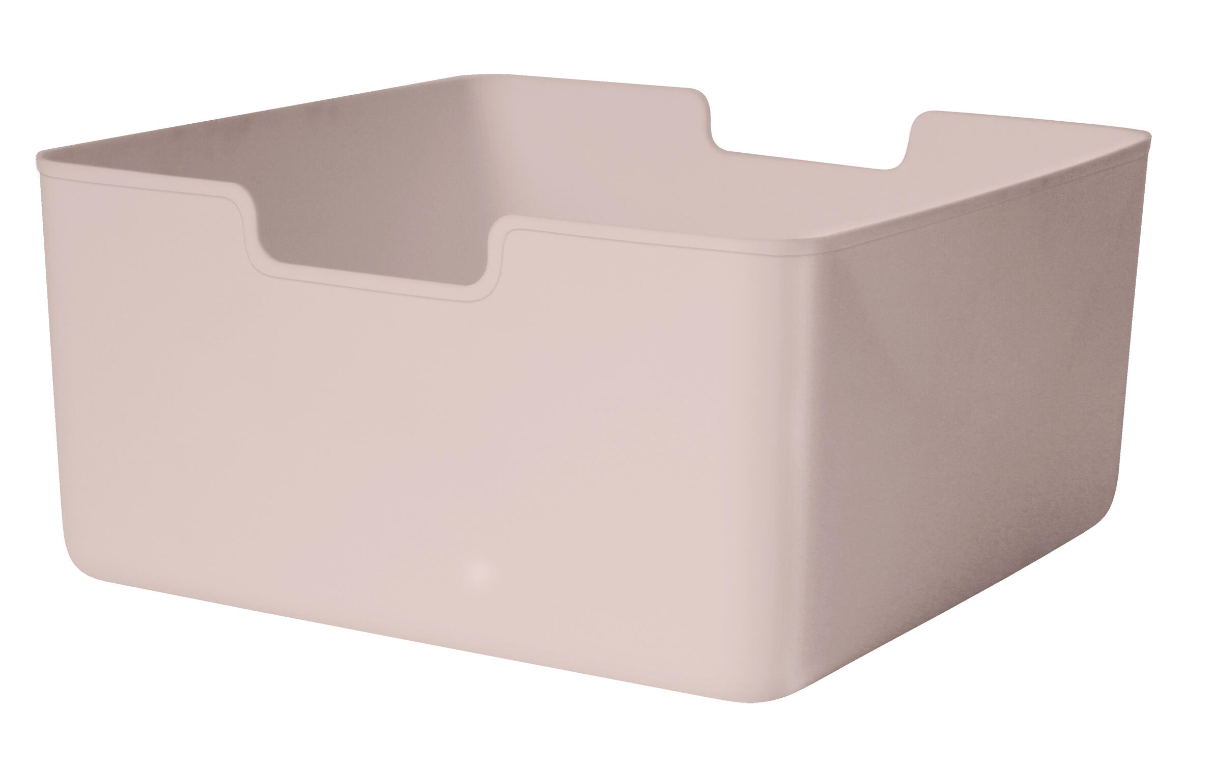 Panier BOX & BEYOND rose H.15 x l.31 x P.31 cm | Leroy Merlin