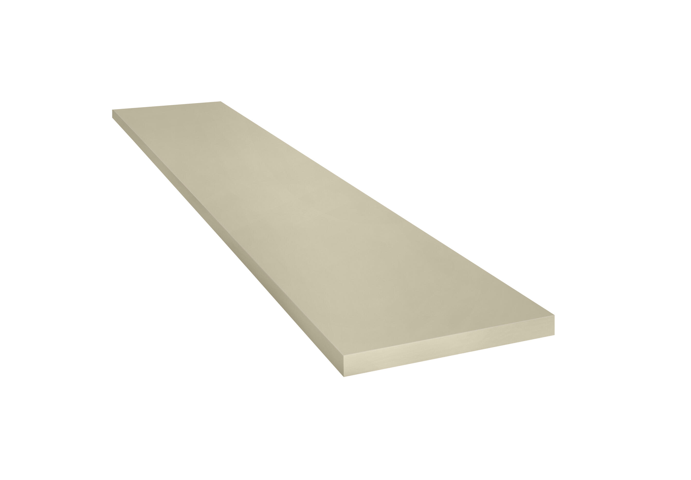 Plan snack stratifié Seigle mat L.200 x P.40 cm, Ep.38 mm | Leroy Merlin