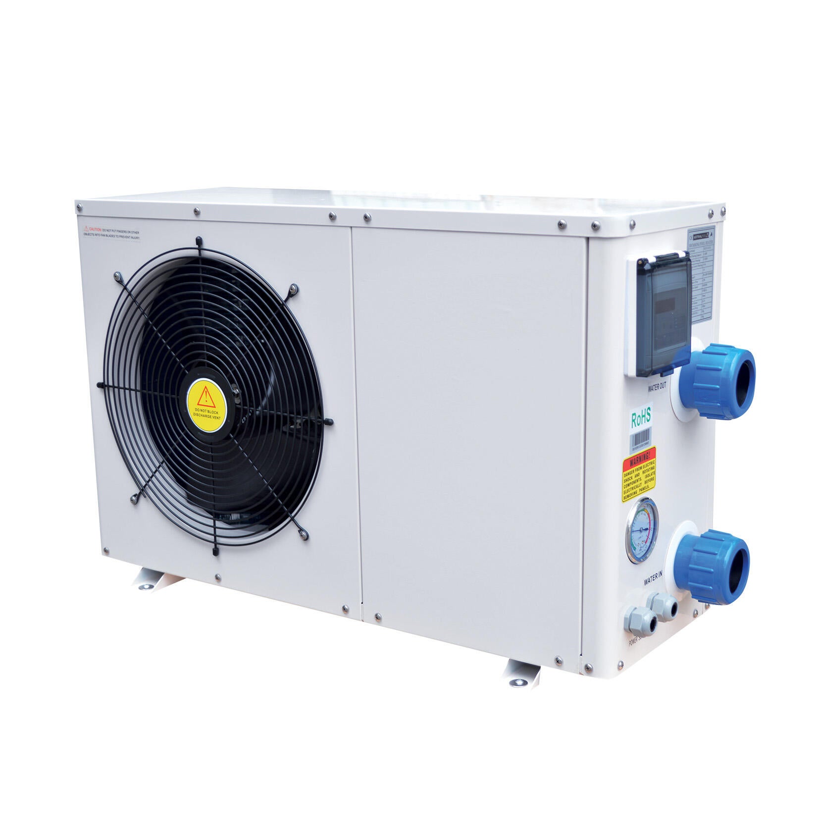 Pompe à chaleur réversible pour piscine R410 WATERCLIP, 30m3 | Leroy Merlin