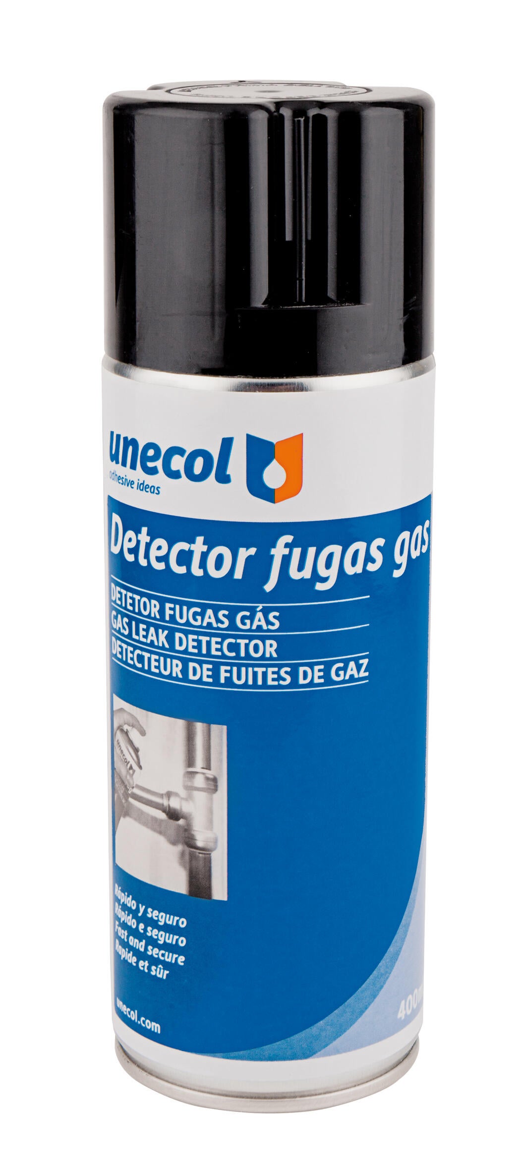 Spray detector fugas gas UNECOL 400 ml | Leroy Merlin