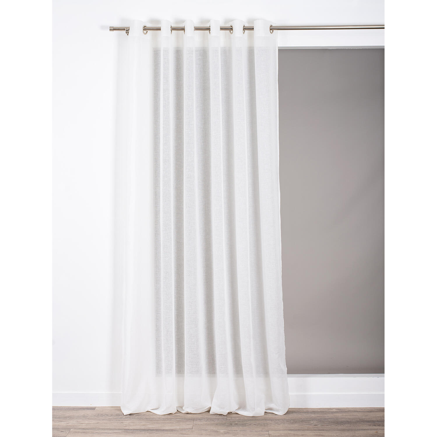 Voilage tamisant, Heidi, blanc H.240 x l.240 cm | Leroy Merlin