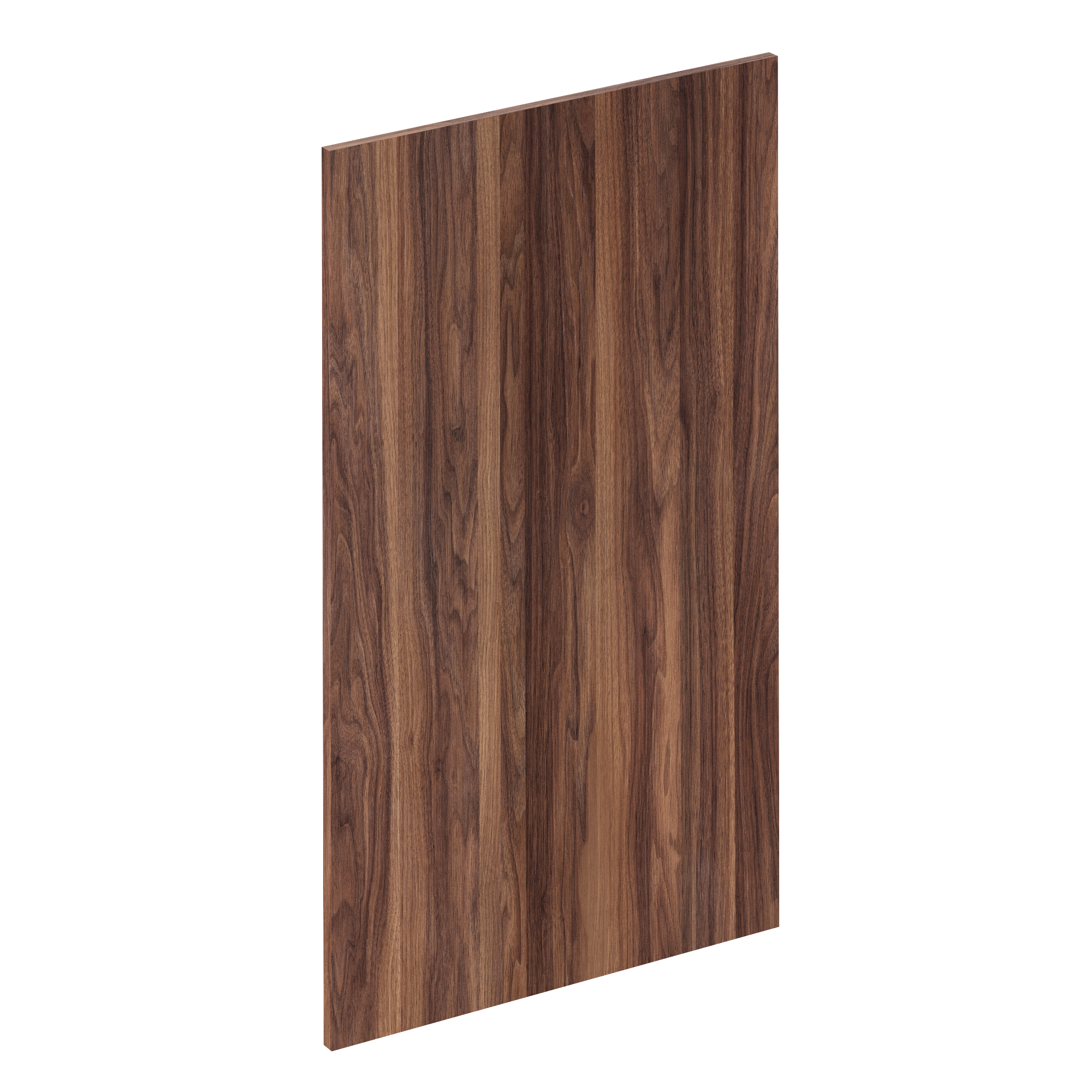 Porte de cuisine Hudson effet noyer mat H.103 x l.60 cm | Leroy Merlin