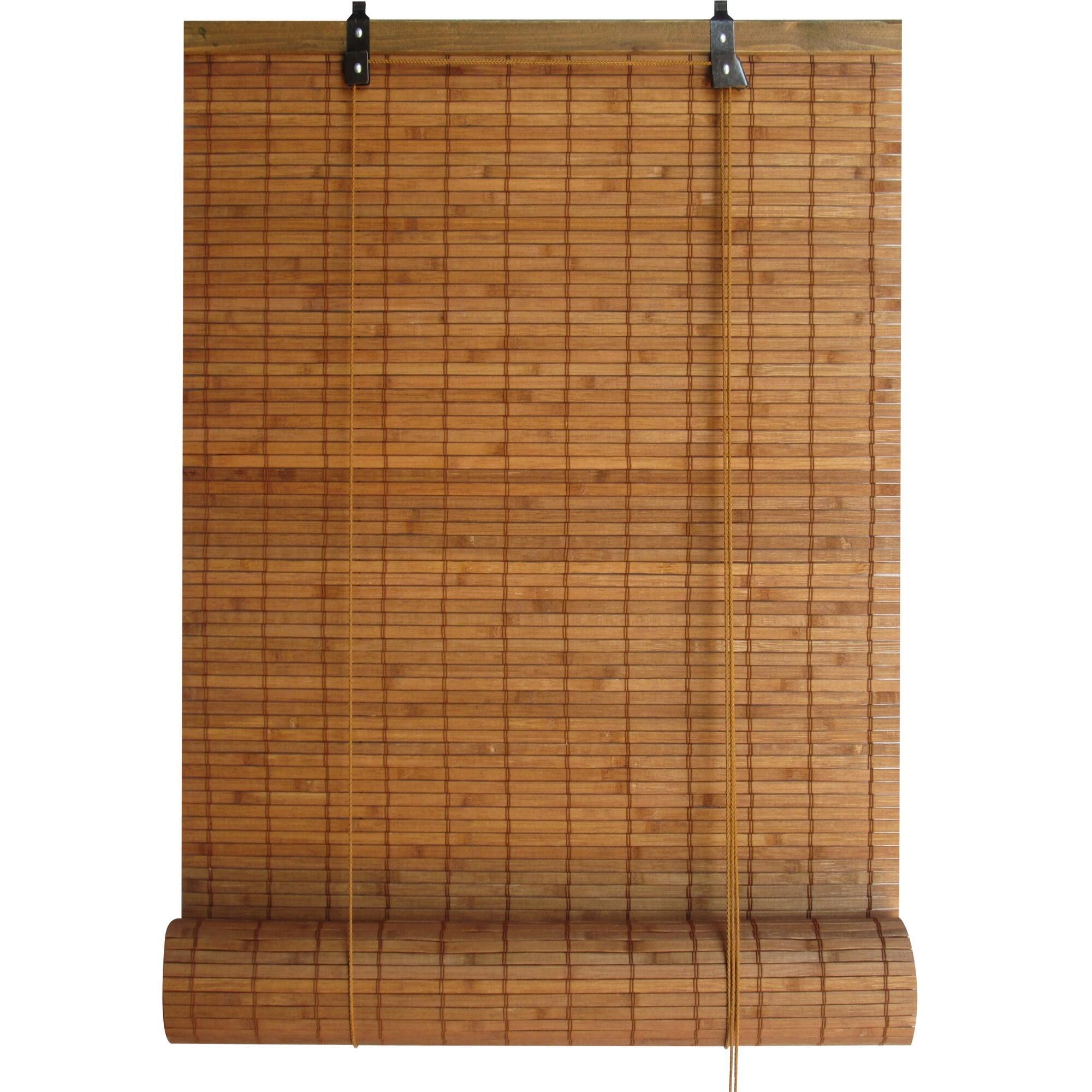 Roleta bambusowa 60 x 180 cm natural brązowa - Leroy Merlin