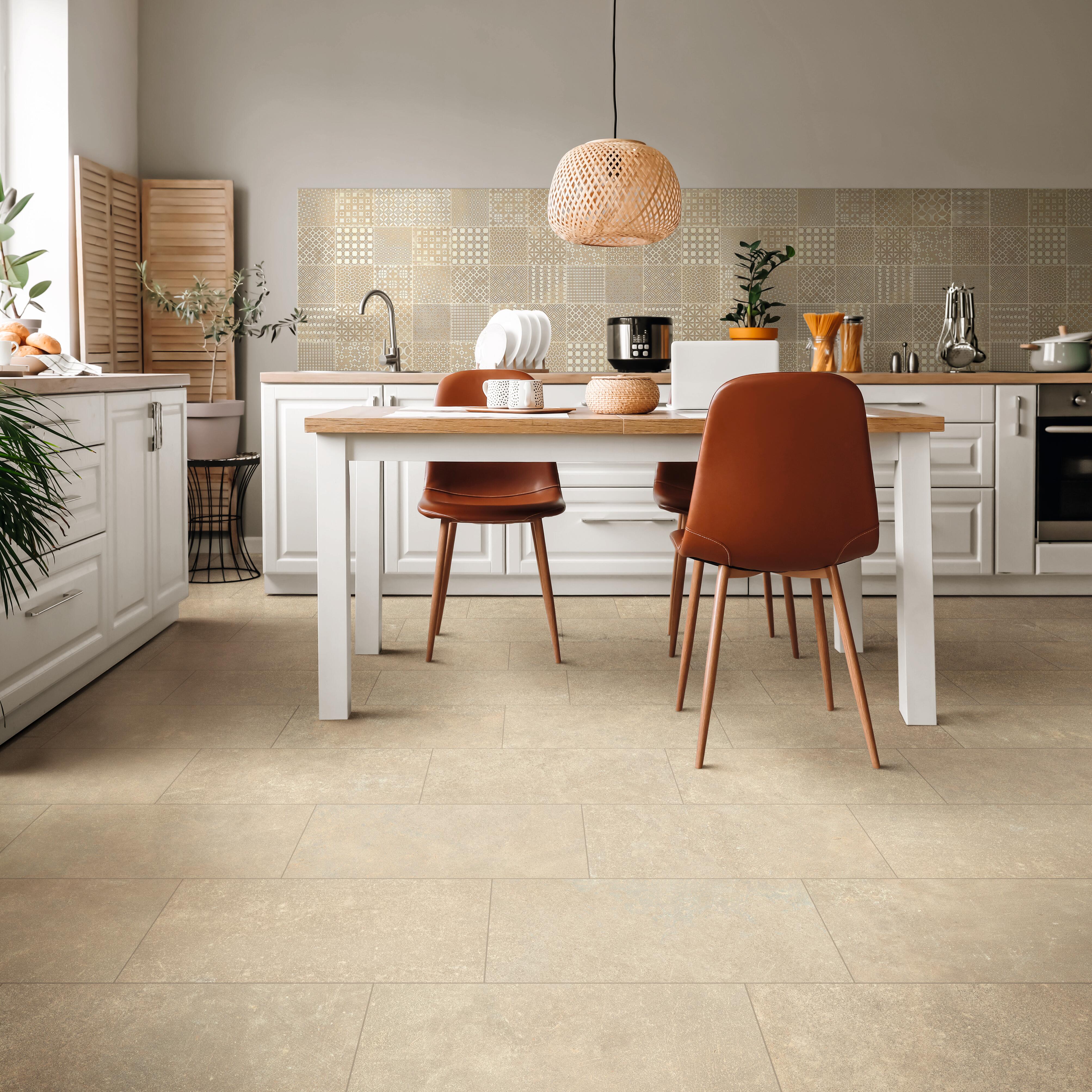 Carrelage sol intérieur / mur intérieur effet béton beige Corto l.20 x ...