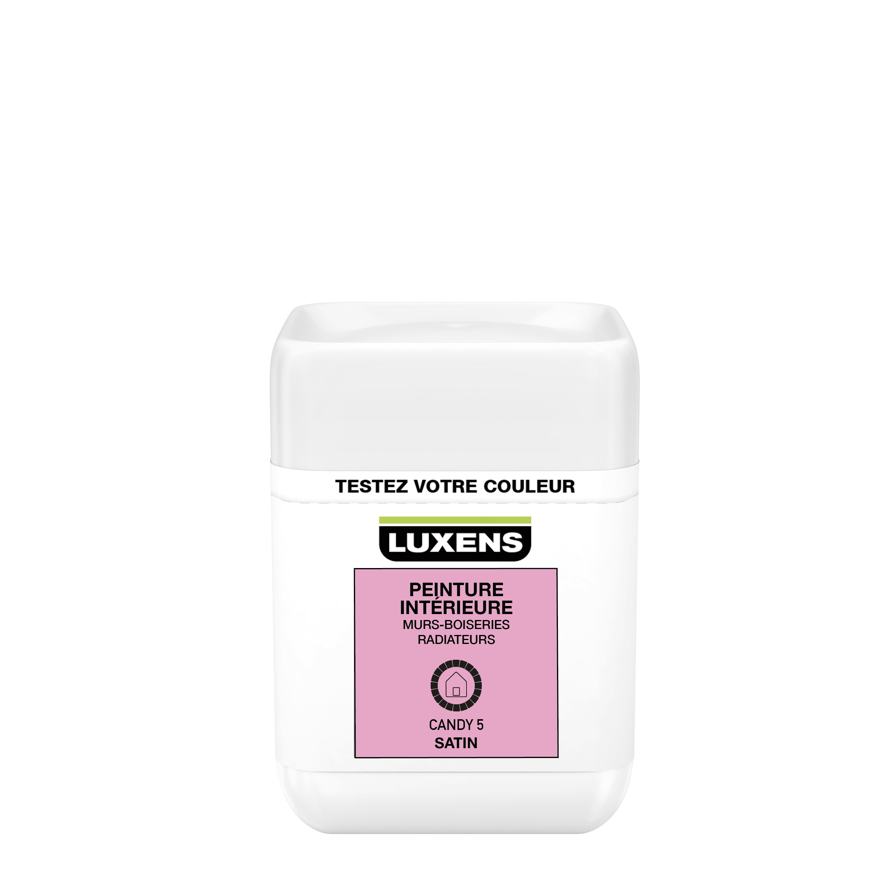 Testeur peinture mur, boiserie, radiateur candy 5 satiné LUXENS ...