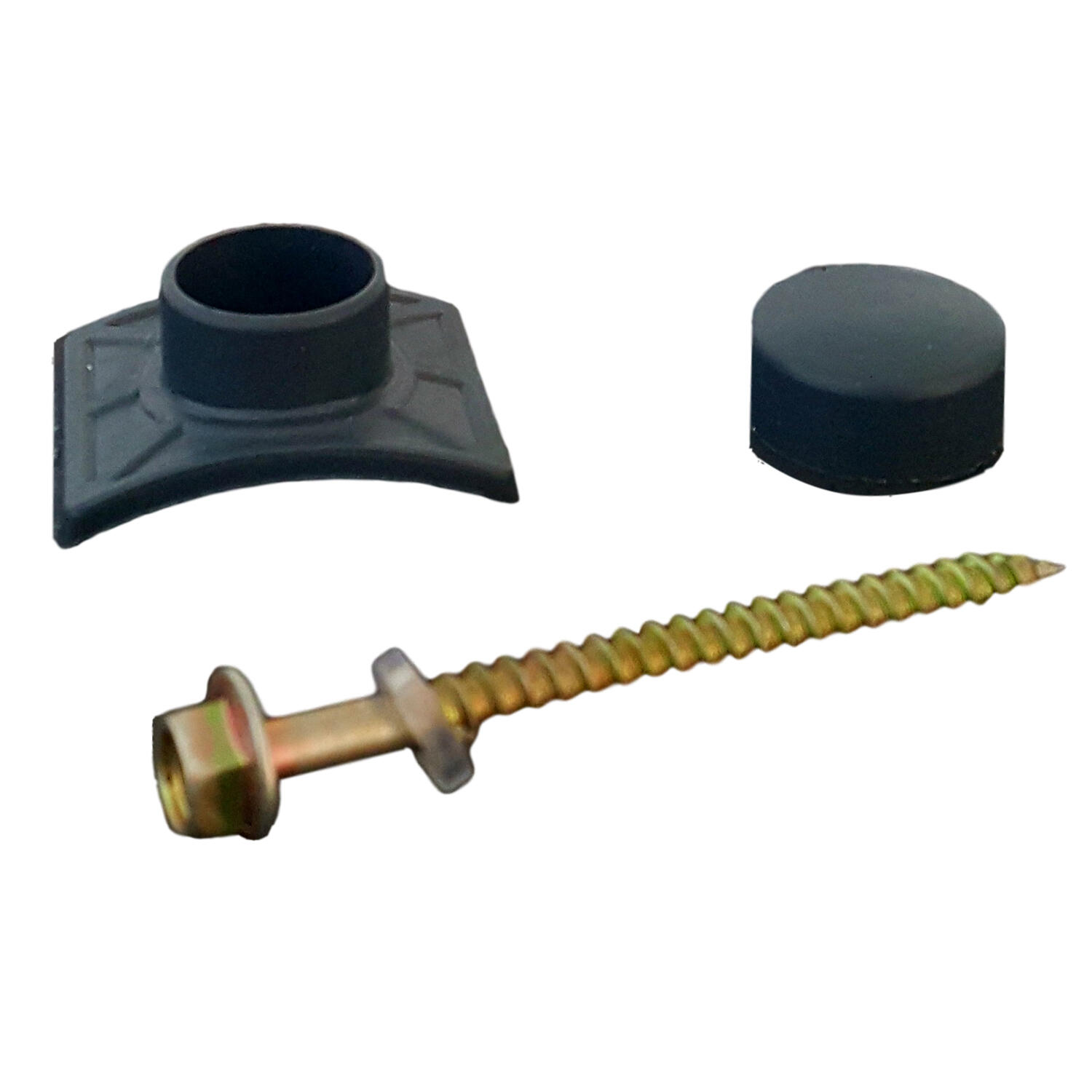 Kit de fixation pour plaque Kit de 50 fixations gris anthracite gris ...