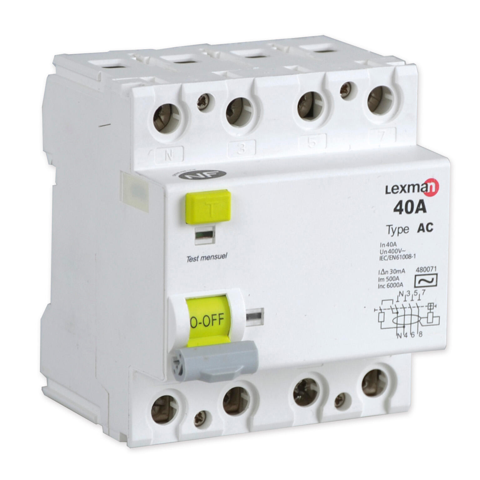 Disjoncteur Differentiel Triphase