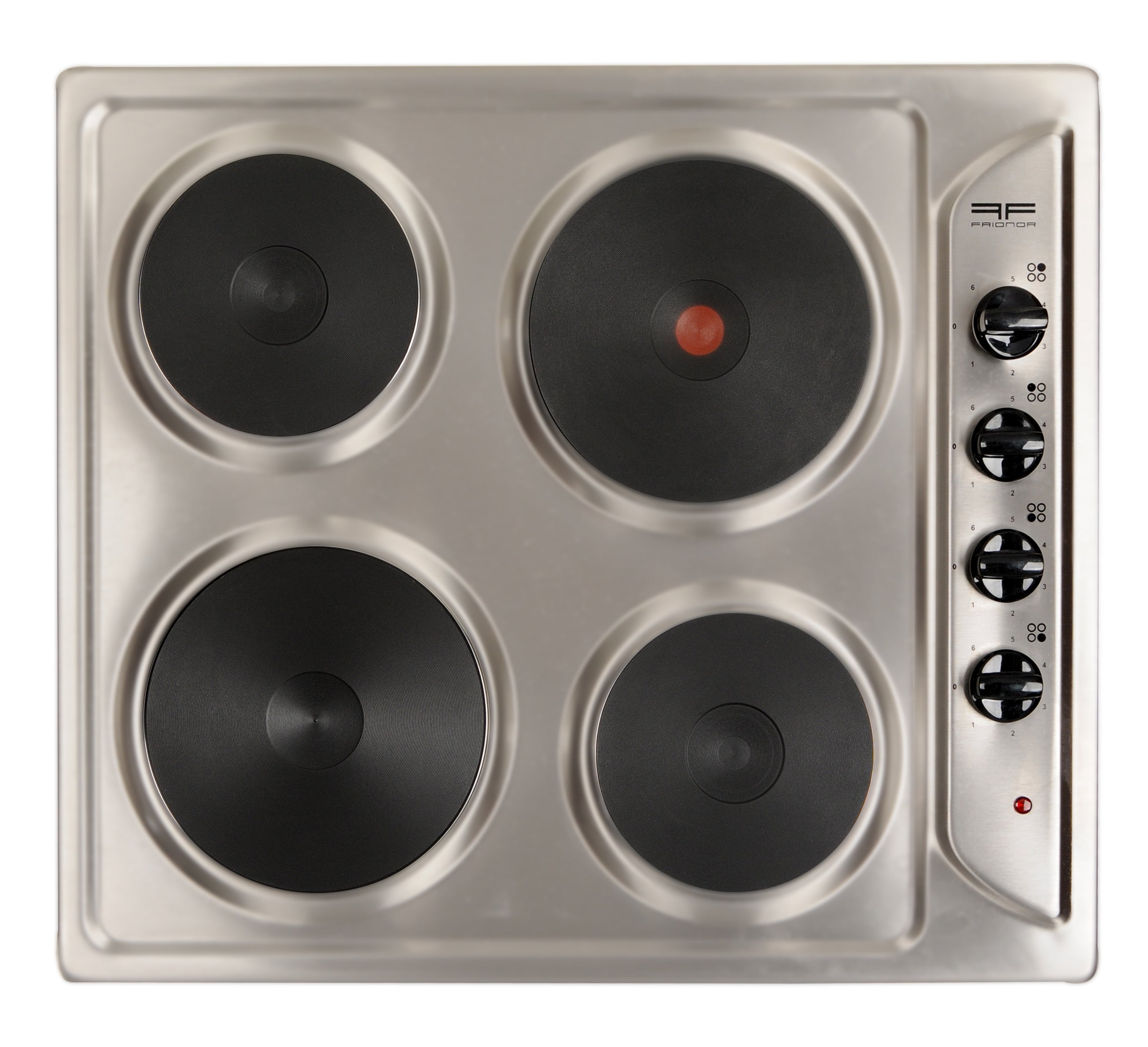 Plaque de cuisson électrique 4 foyers TEX604 FRIONOR Inox | Leroy Merlin