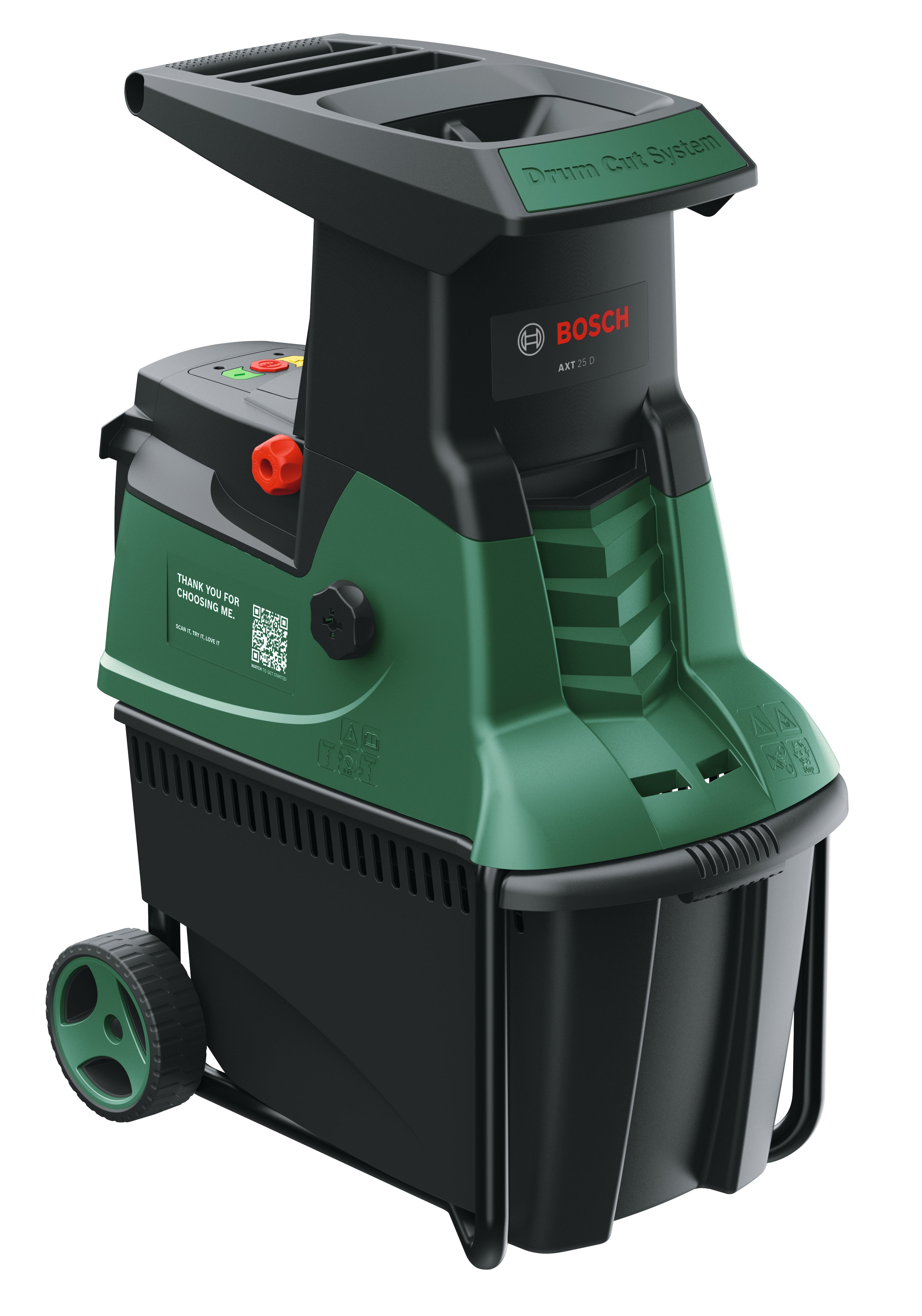 Broyeur de végétaux électrique BOSCH Axt 25 d | Leroy Merlin