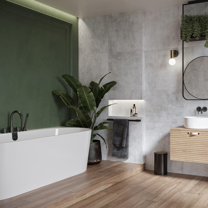 Wybieramy płytki do łazienki – trendy - Leroy Merlin
