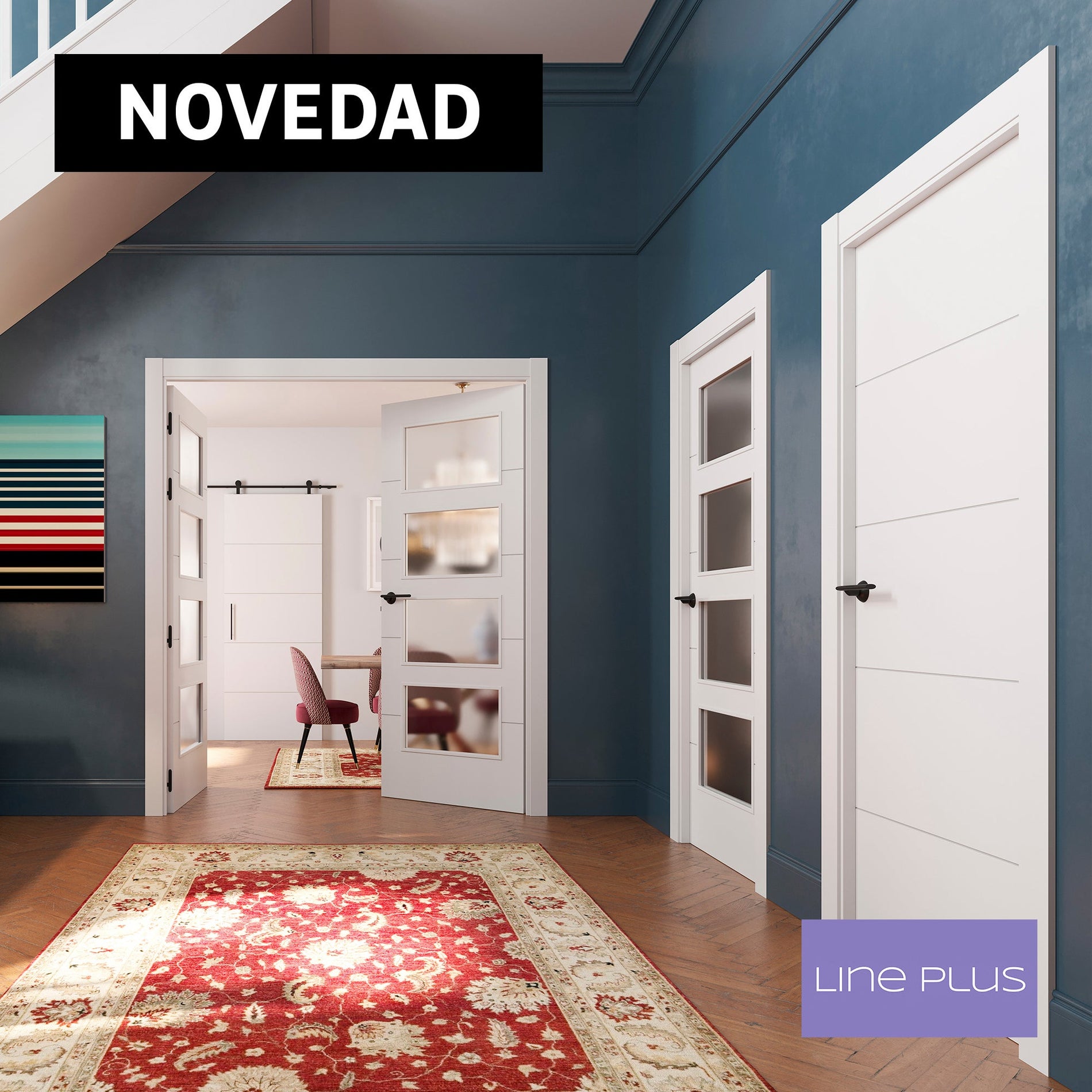 Puerta Lucerna Black | Leroy Merlin