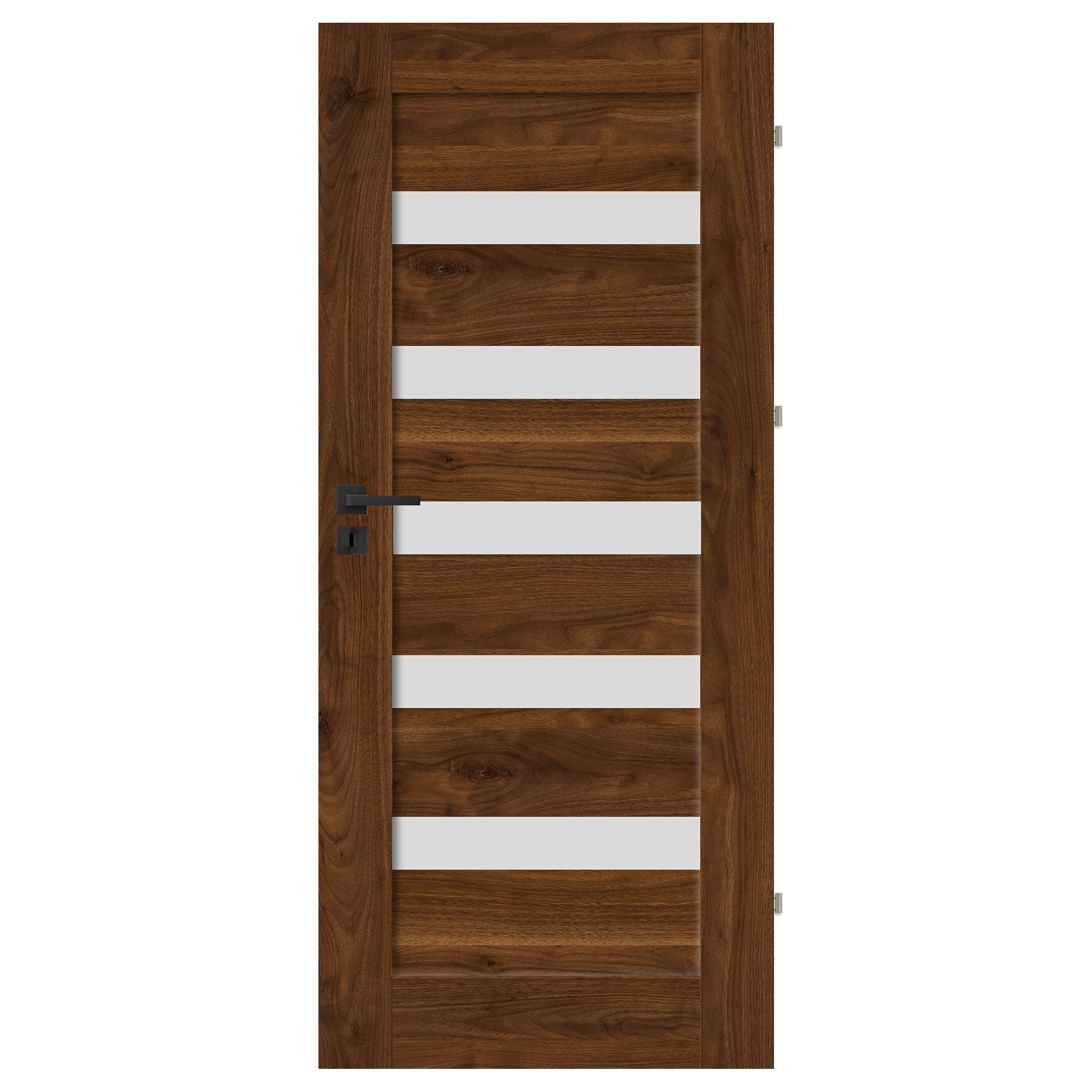 Drzwi wewnętrzne pokojowe Notus orzech trend 80 prawe Nawadoor - Leroy ...