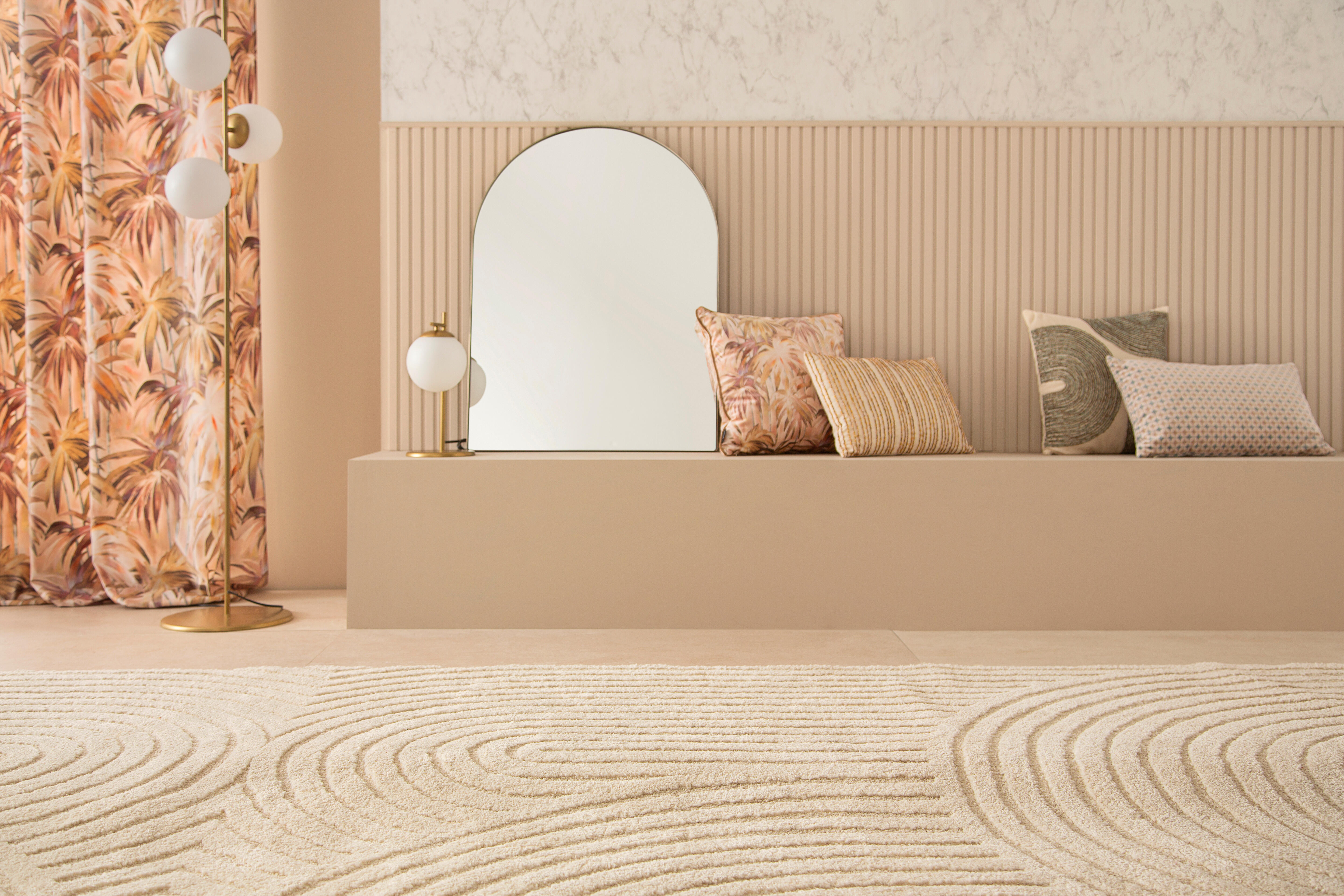 Alfombra polipropileno Lina blanco 160x230cm | Leroy Merlin