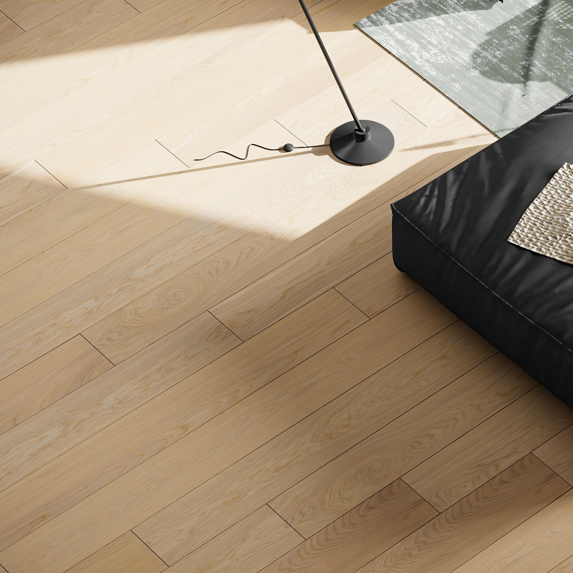 Parquet multicapa Monolama Select XL roble blanco natural mate 218x19.8 ...