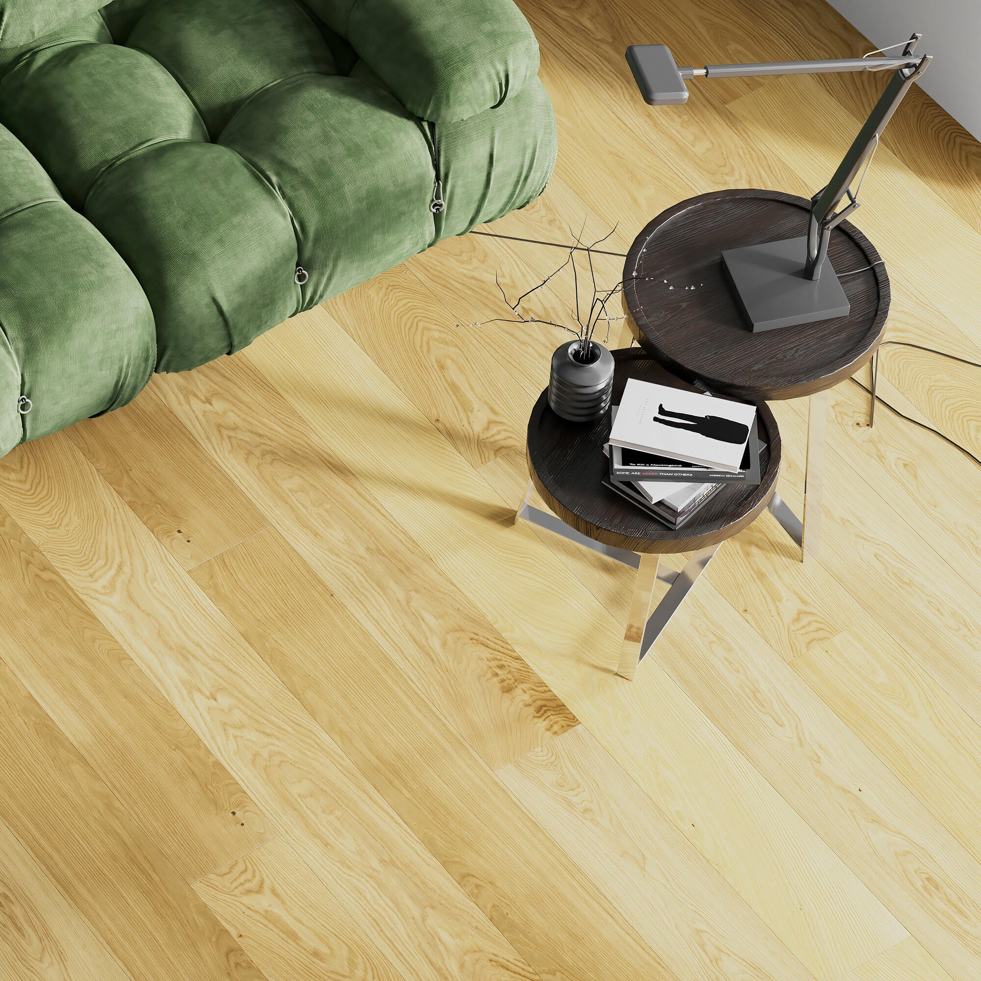 Parquet multicapa Monolama Classic XL roble natural mate 218x19.8 cm ...