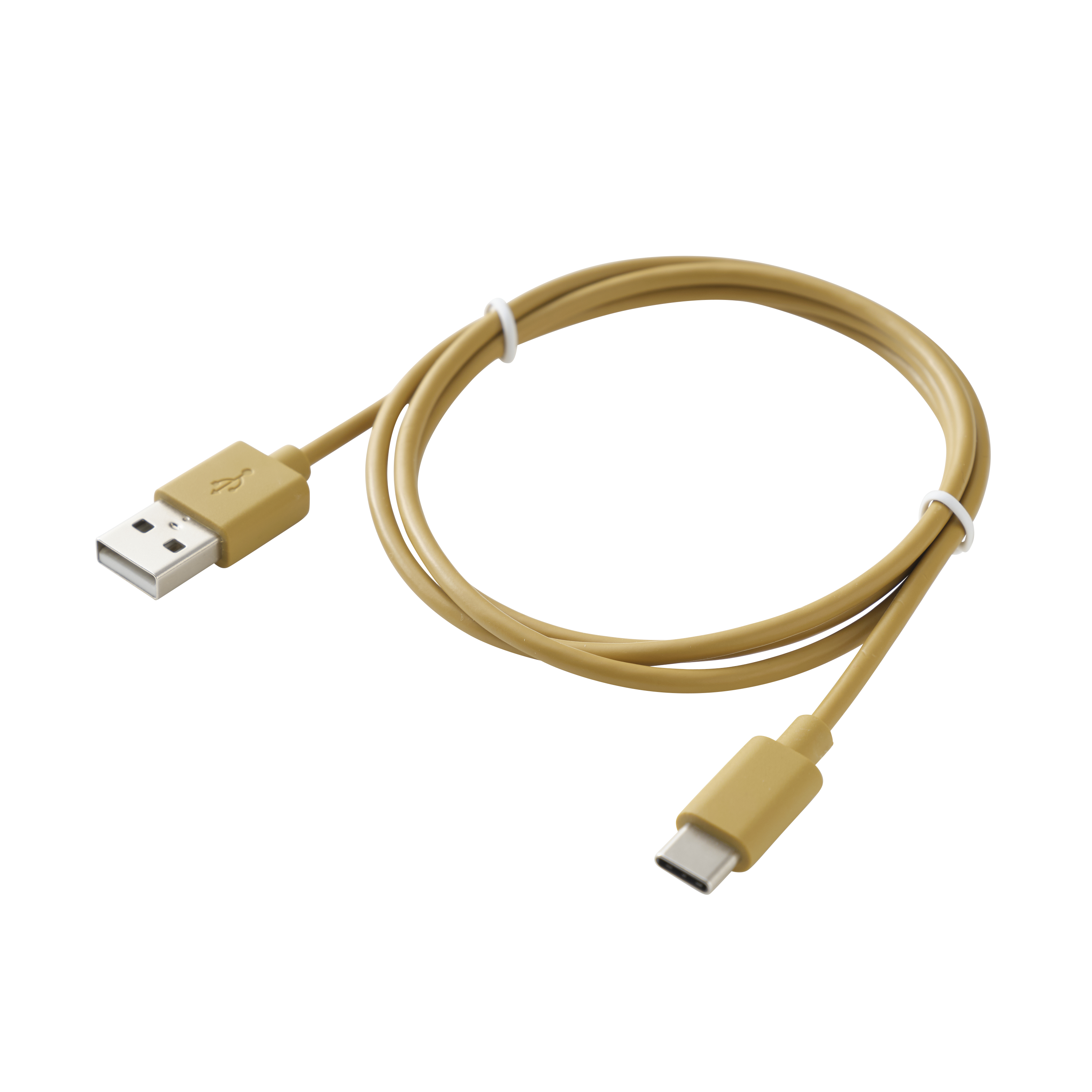 Câble USB1/USBC, 1m, moutarde, Lexman | Leroy Merlin