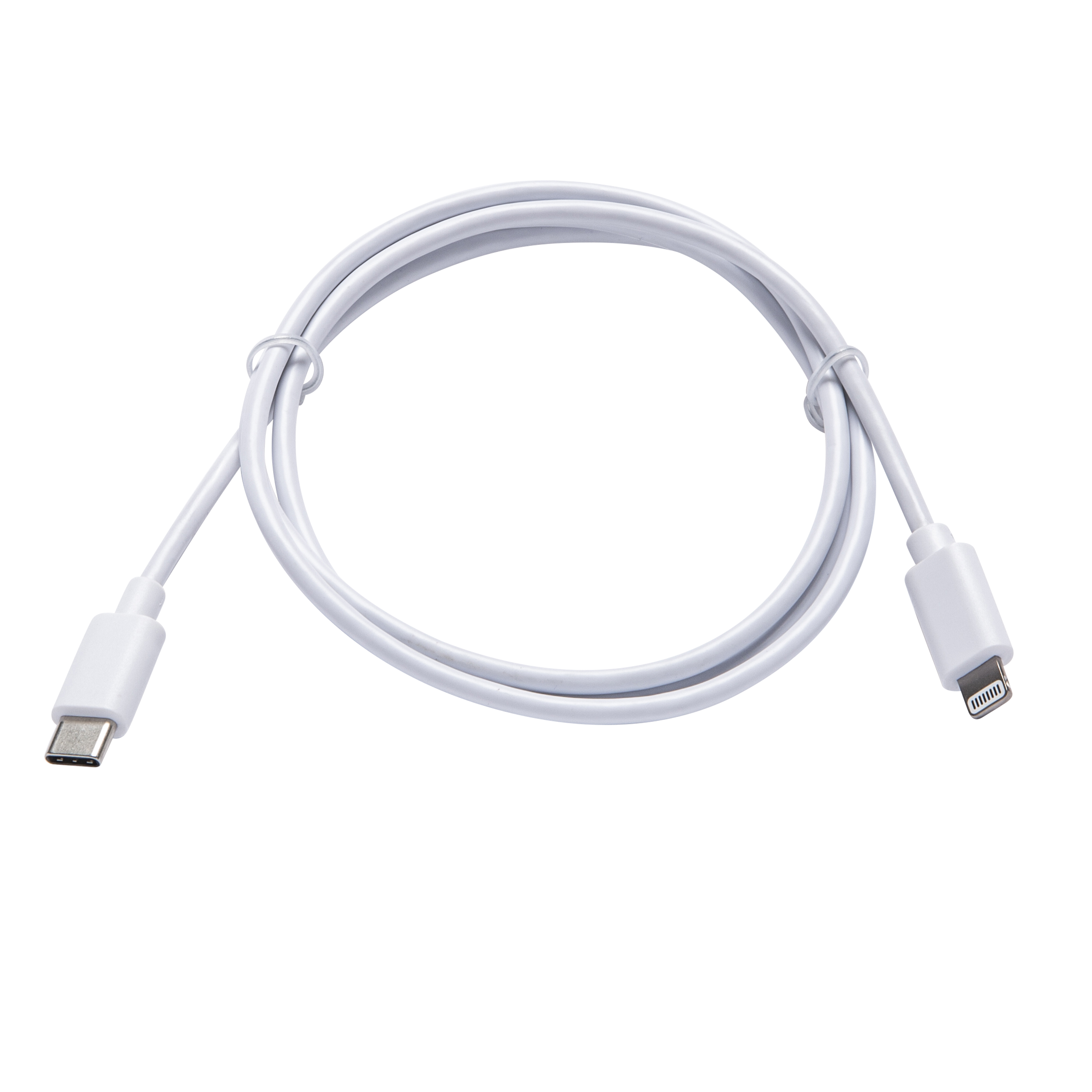 Câble USBC/Lightning, 1m, blanc, Lexman | Leroy Merlin